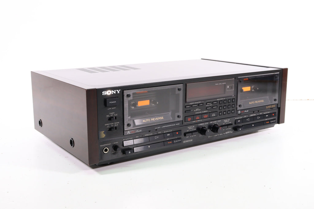Sony TC-WR11ES Double Cassette Deck (with Original Box)