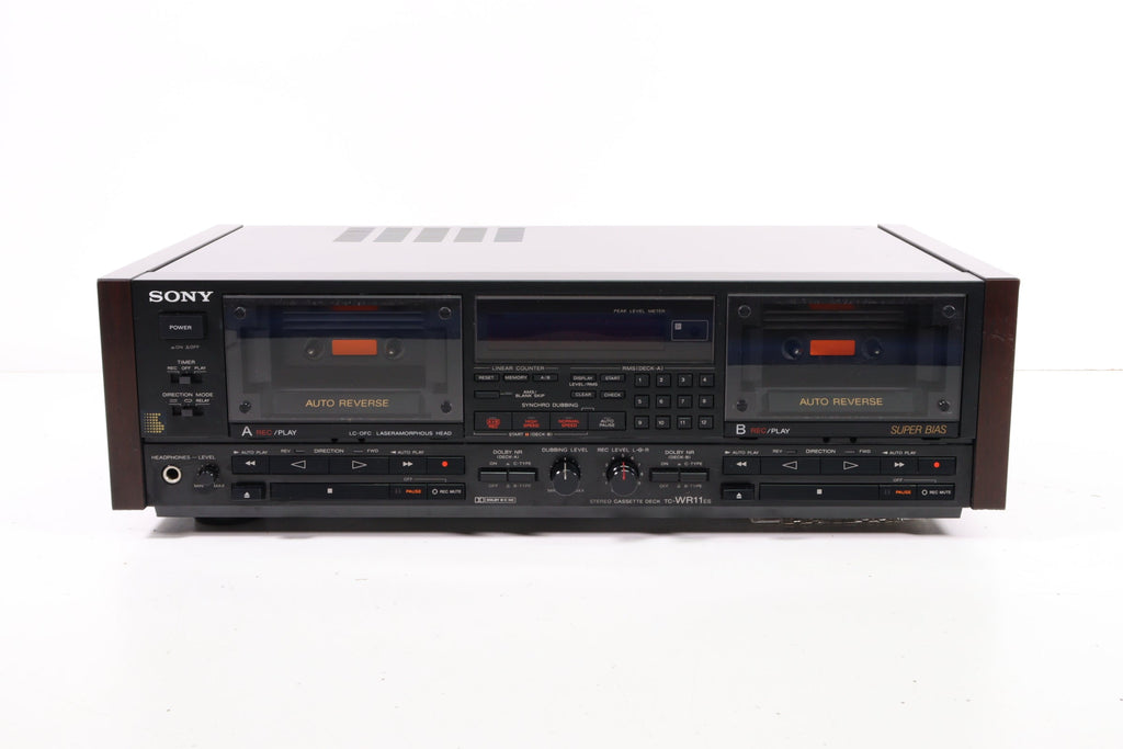 Sony TC-WR11ES Double Cassette Deck (with Original Box)