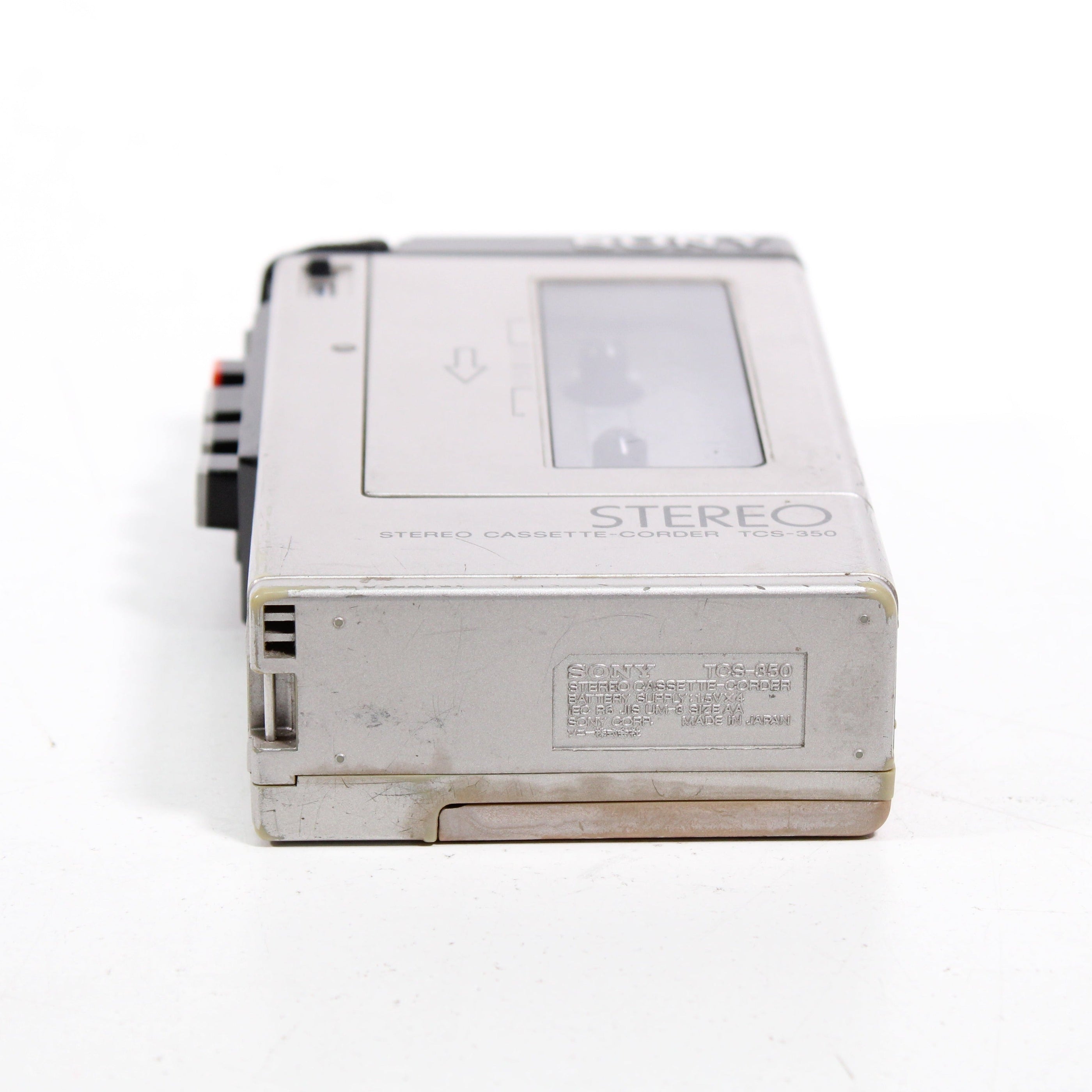 Sony TCS-350 Portable Handheld Cassette Recorder Stereo Cassette-Corde ...