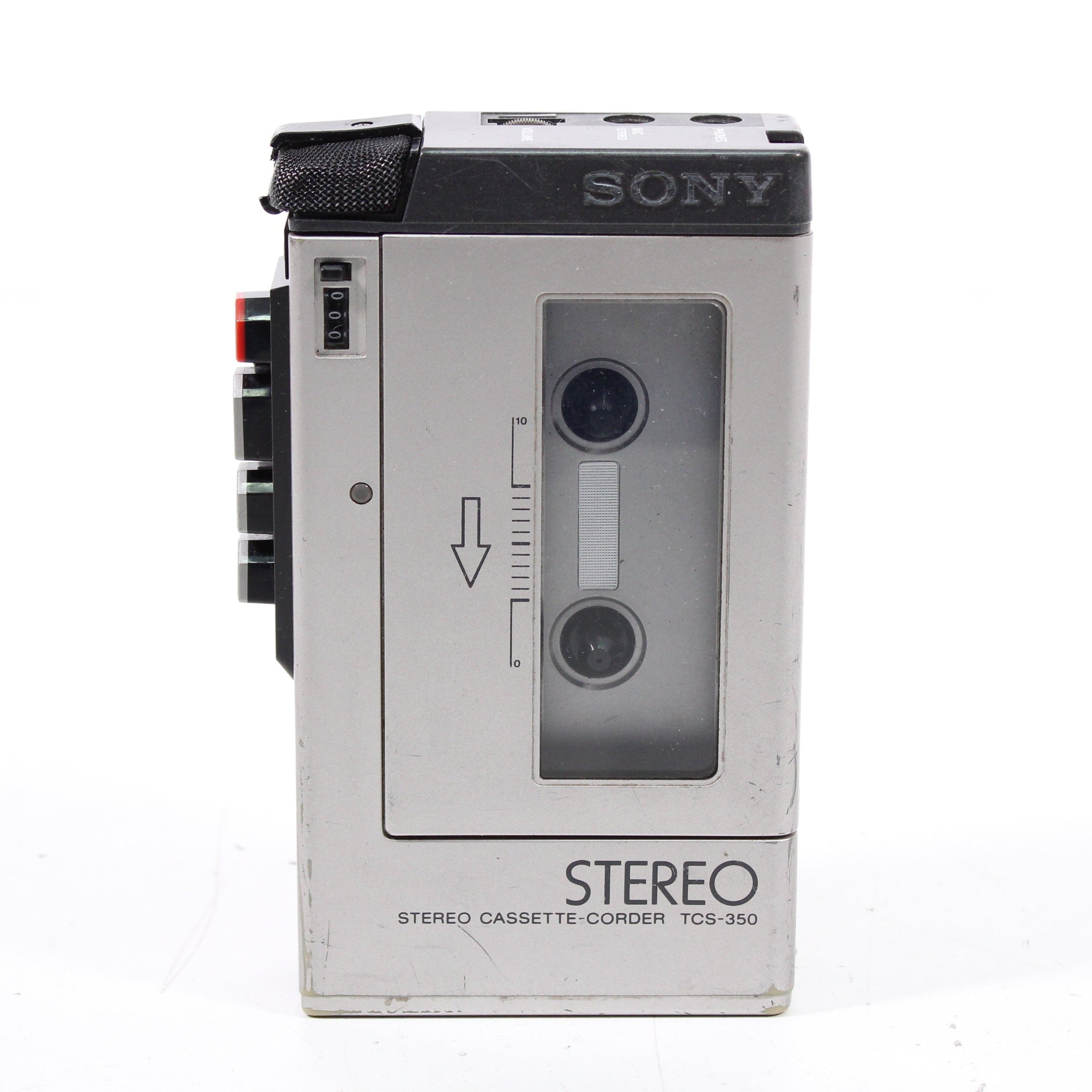 Sony TCS-350 Portable Handheld Cassette Recorder Stereo Cassette-Corde ...