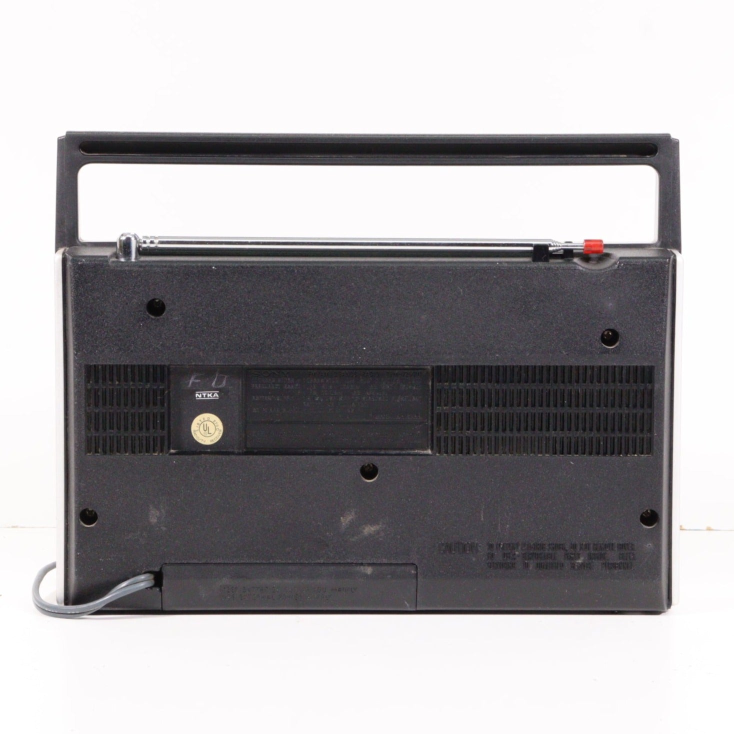 Sony TFM-7250W Super Sensitive FM AM Radio