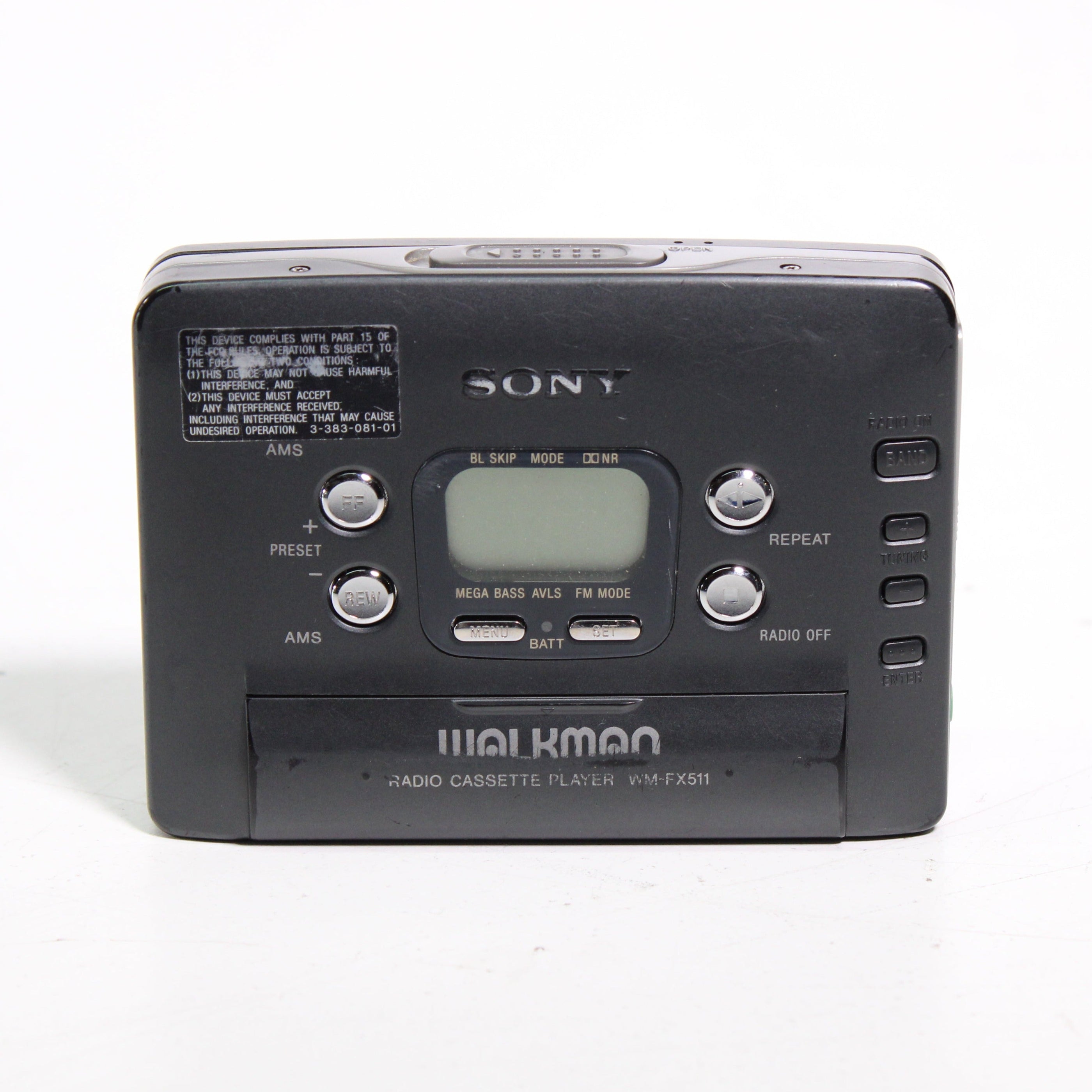 Sony WM-FX511 Vintage Walkman Portable Radio Cassette Player ...