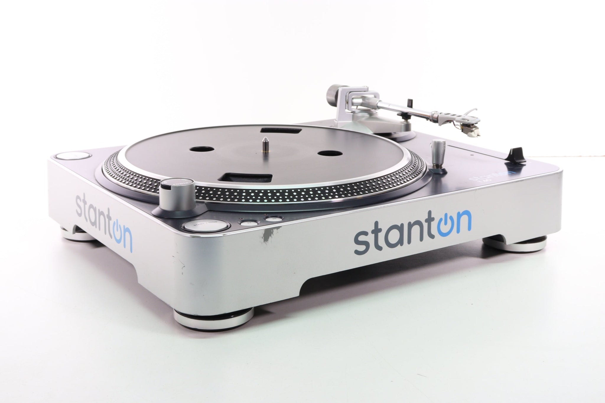 Stanton T60 Direct-Drive Turntable Vinyl Record Player with Power Cord