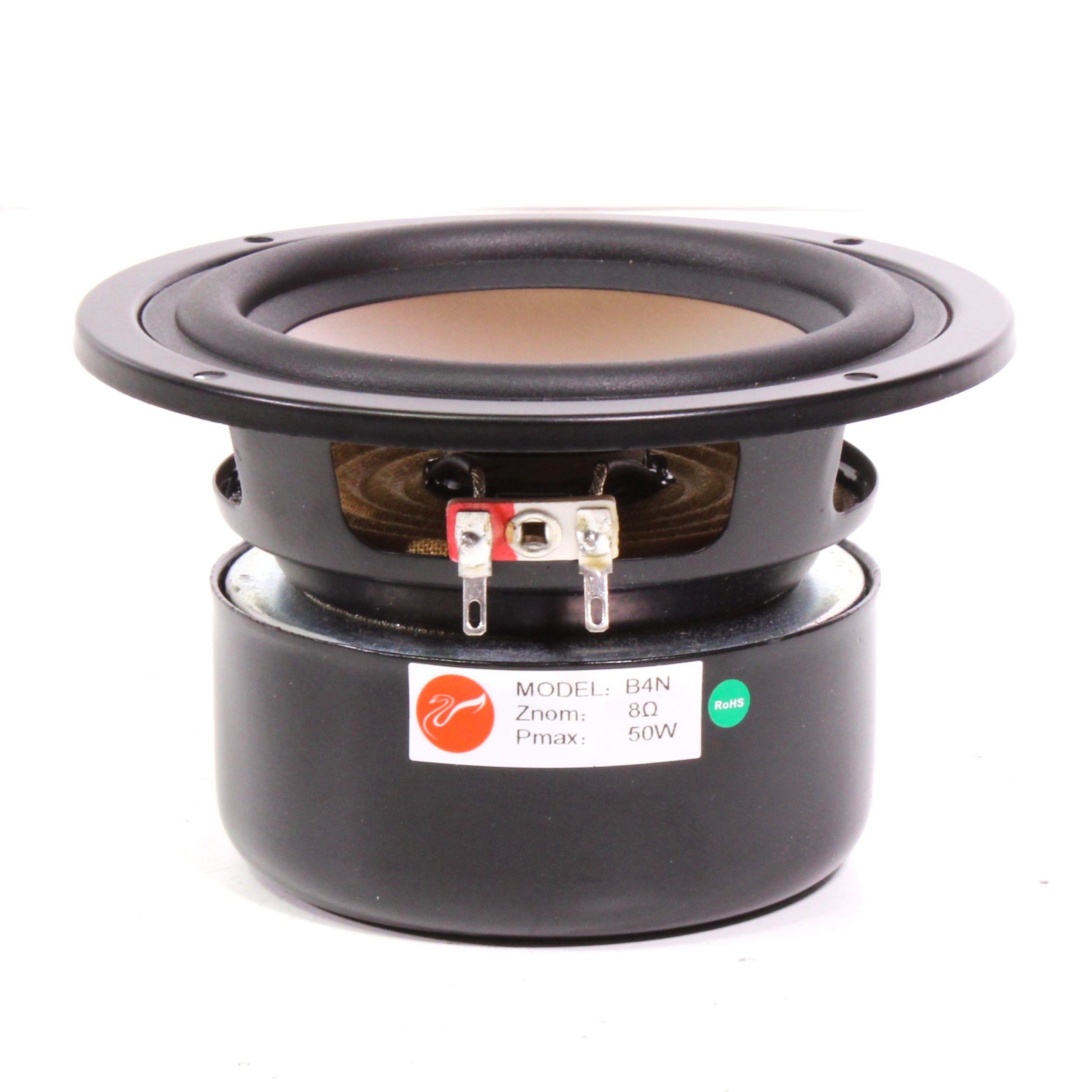 Swan HiVi B4N 4" Aluminum Round Frame Midbass Speaker Driver Part 8 Oh ...