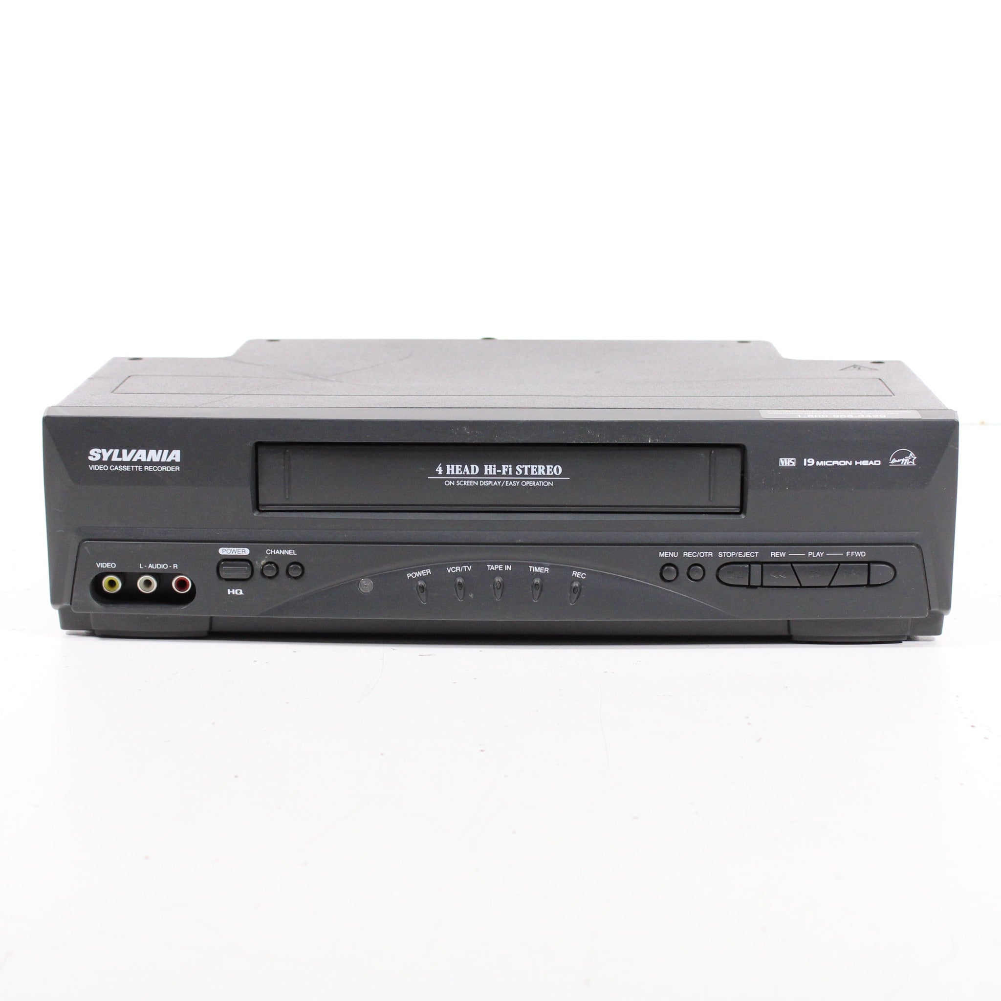 Sylvania 6260VD 4-Head Hi-Fi Stereo VCR Video Cassette Recorder