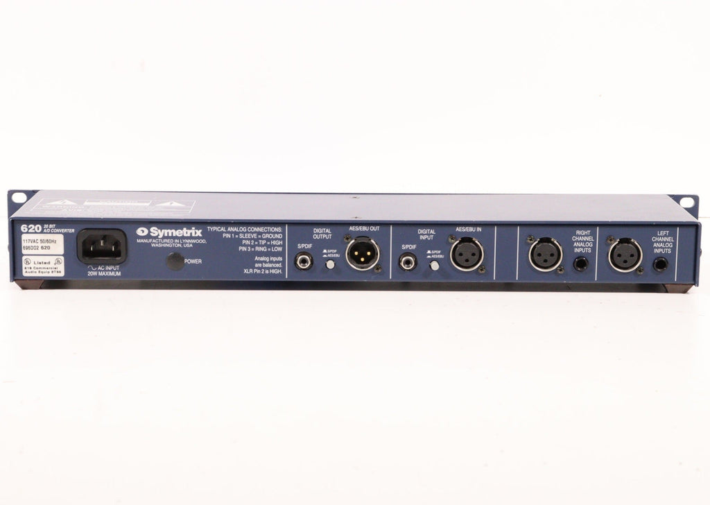Symetrix 620 Stereo AD Analog to Digital Converter