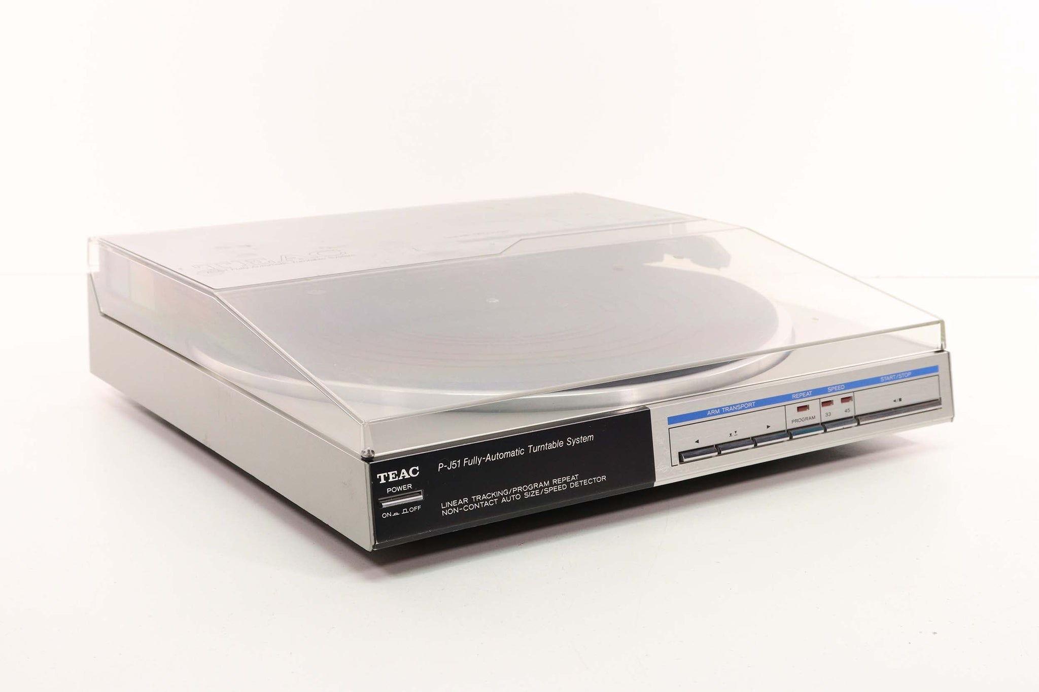 TEAC P-J51 Fully-Automatic Linear Tracking Turntable