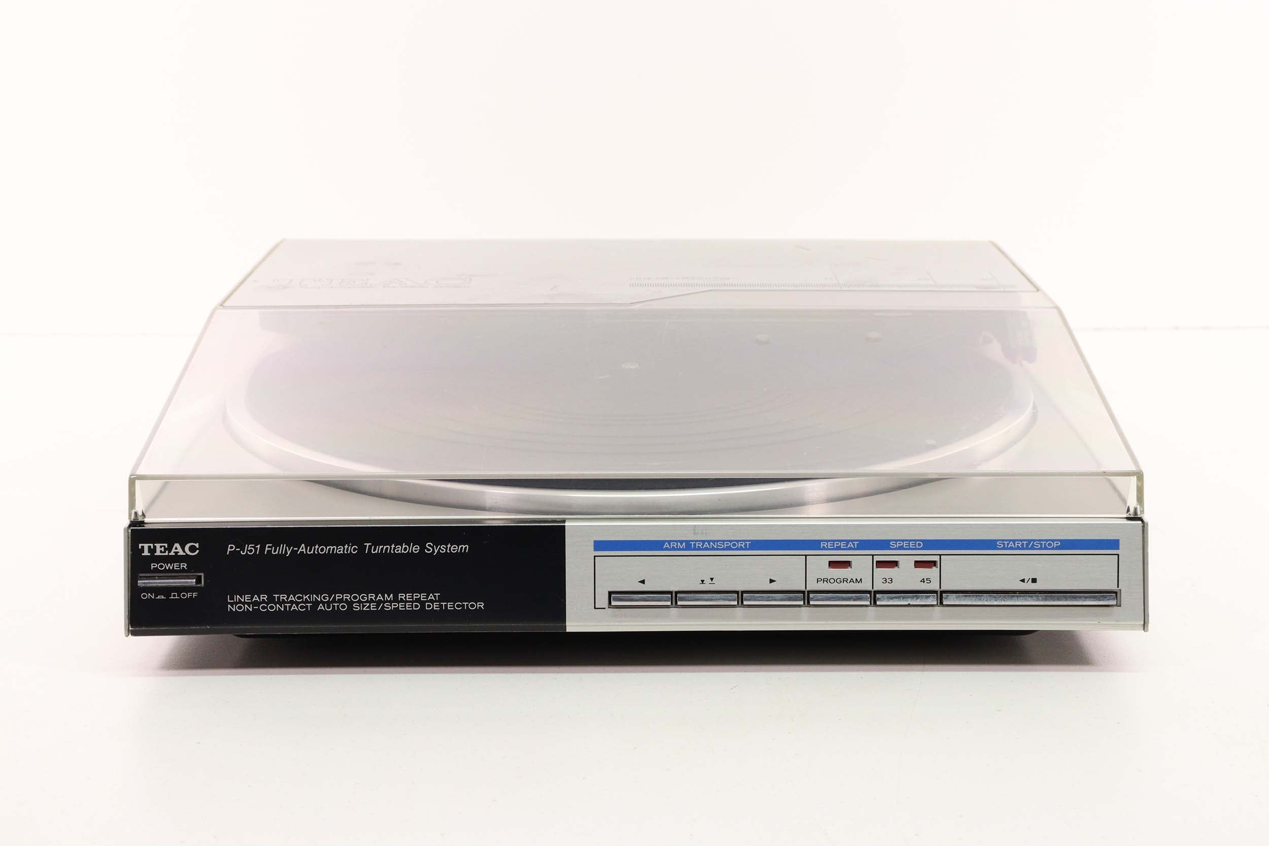 TEAC P-J51 Fully-Automatic Linear Tracking Turntable
