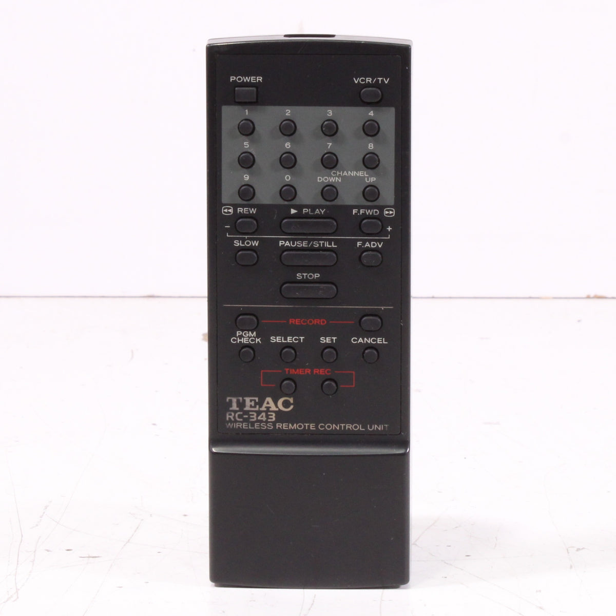 TEAC RC-343 Remote Control for TV/VCR — SpenCertified