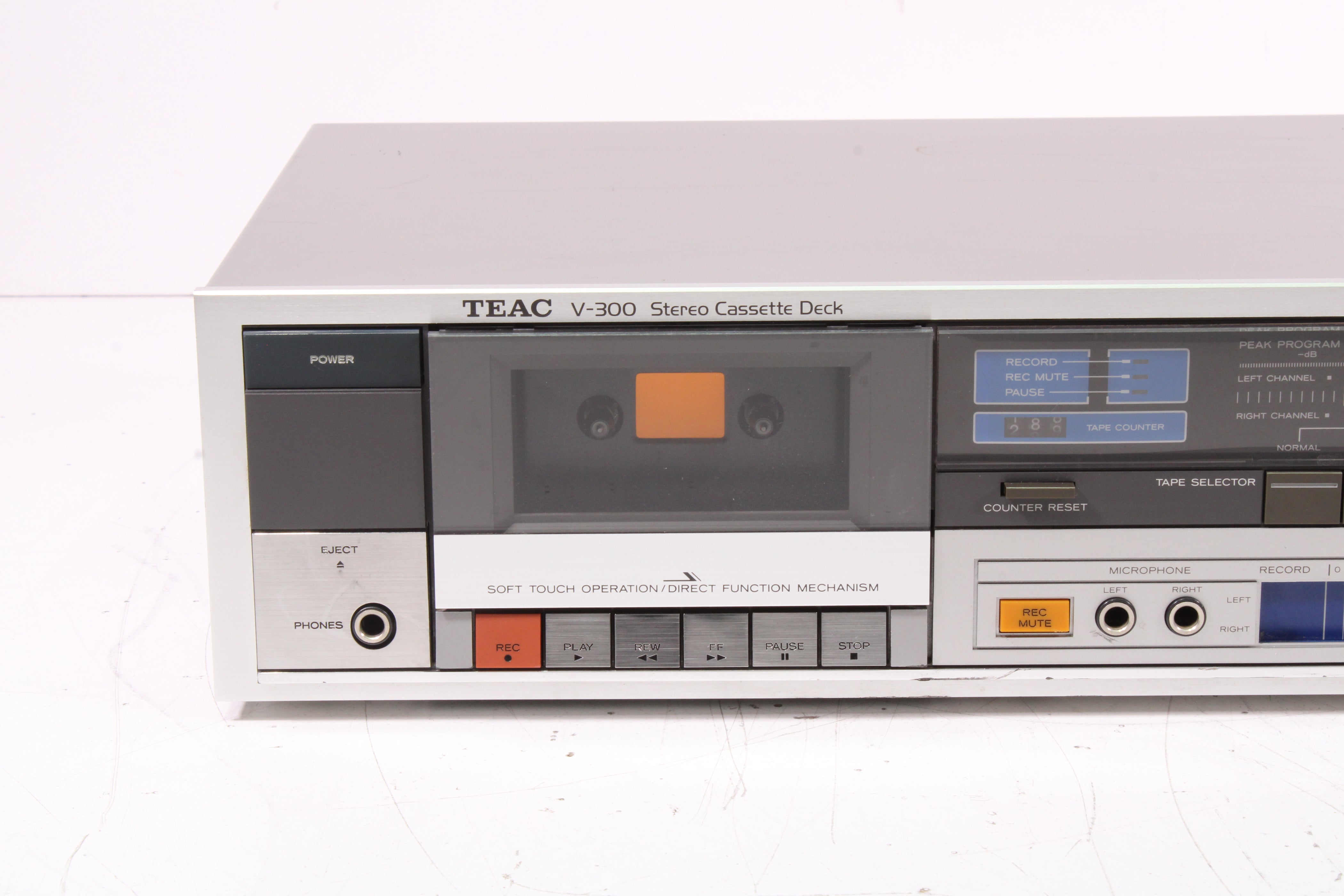 TEAC V‑300 Stereo Cassette Deck Dolby B System (1983–1987) — SpenCertified