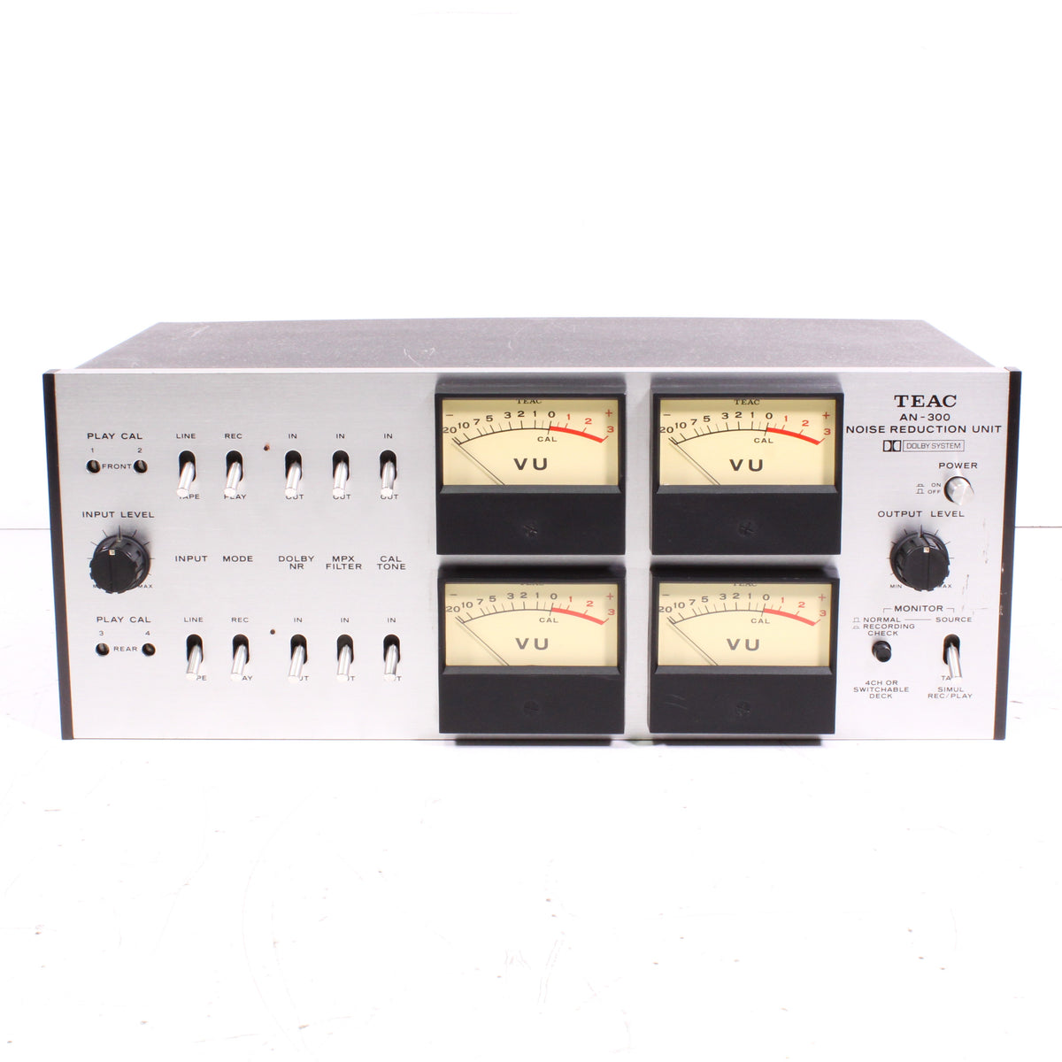 Teac AN-300 Vintage Dolby 4-Channel Noise Reduction Unit VU Meters (19 ...