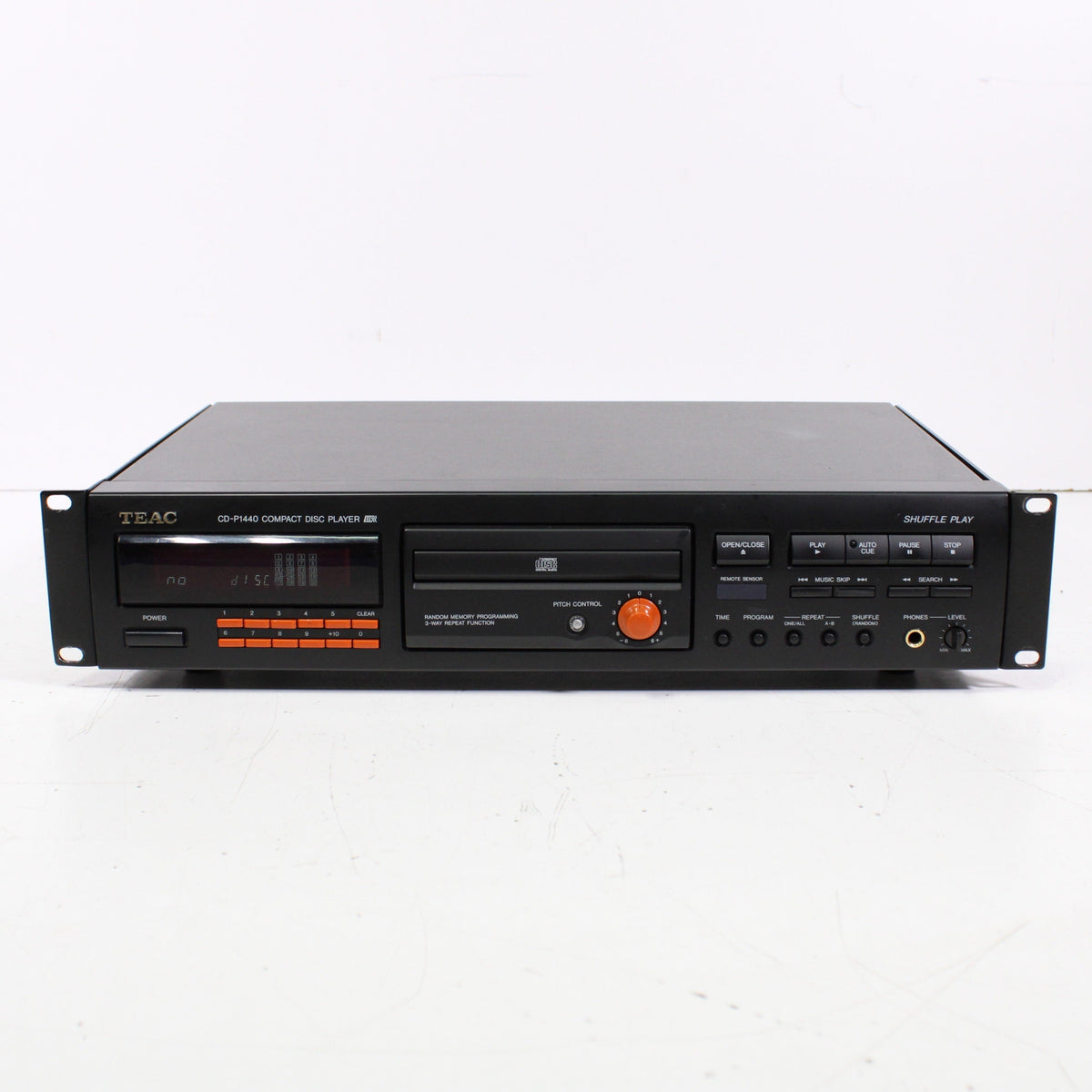 Teac CD-P1440 Single Compact Disc CD Player Rack-Mountable (1999 ...