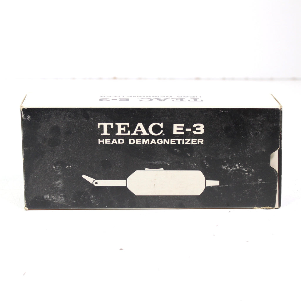 Teac E-3 Vintage Cassette Tape Head Demagnetizer with Original Box