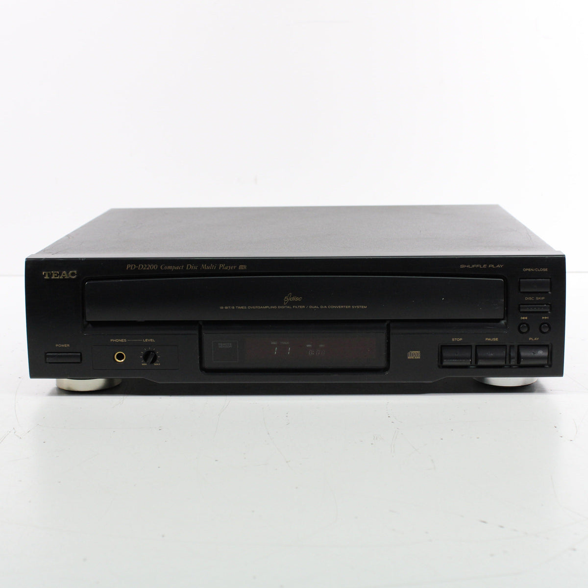Teac PD-D2200 5-Disc CD Changer Multi Compact Disc Player (1995 ...