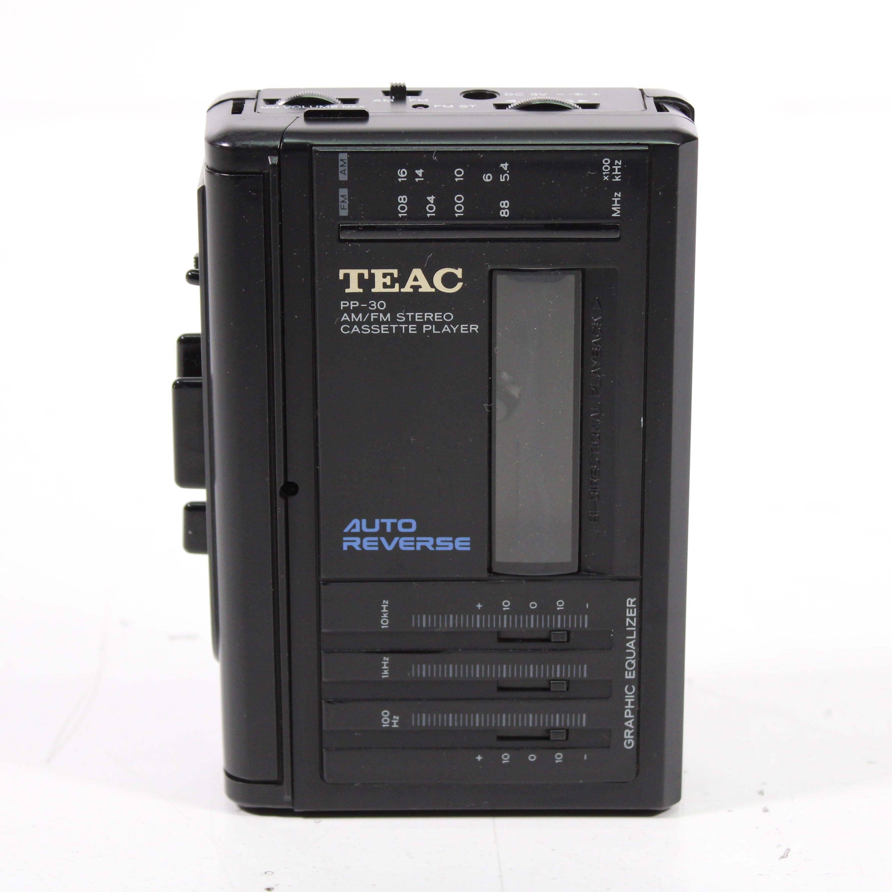 Teac PP-30 Portable Handheld AM FM Stereo Cassette Player