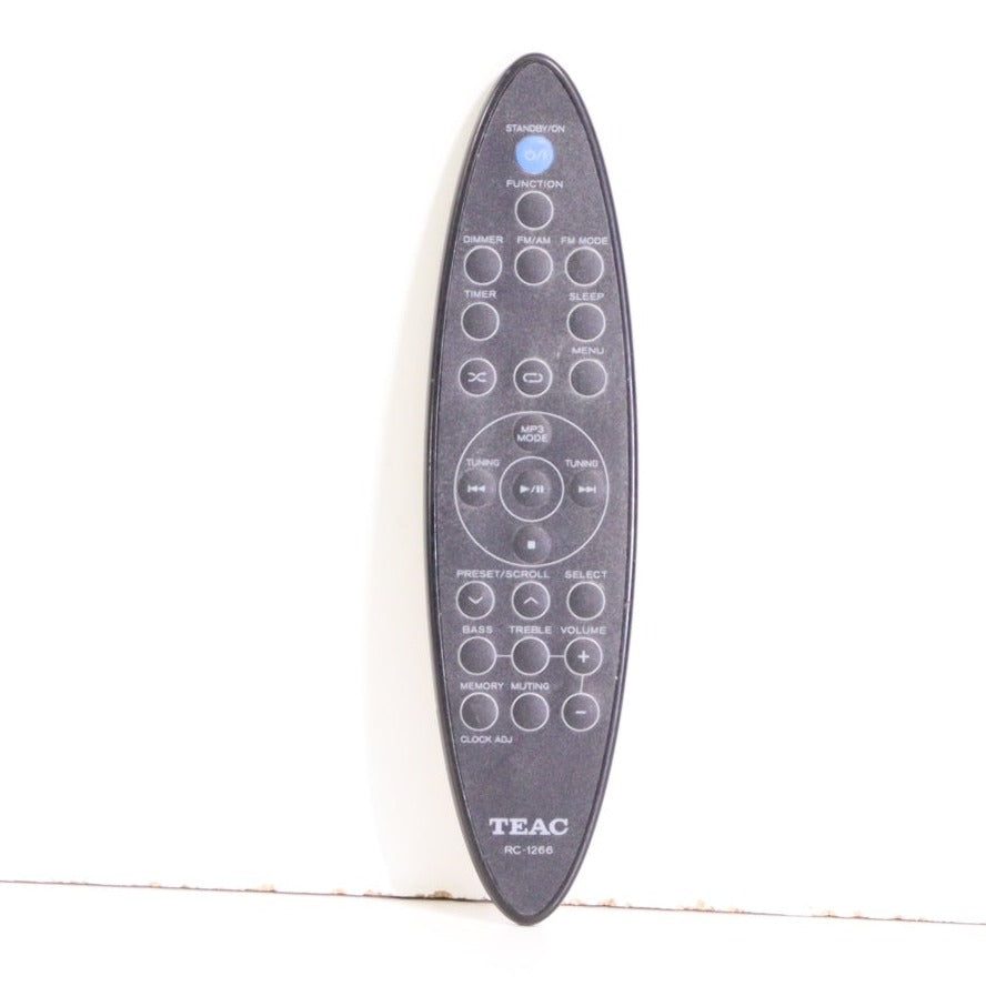 Teac RC-1266 Remote Control for Micro Hi-Fi System CD Player with iPod ...