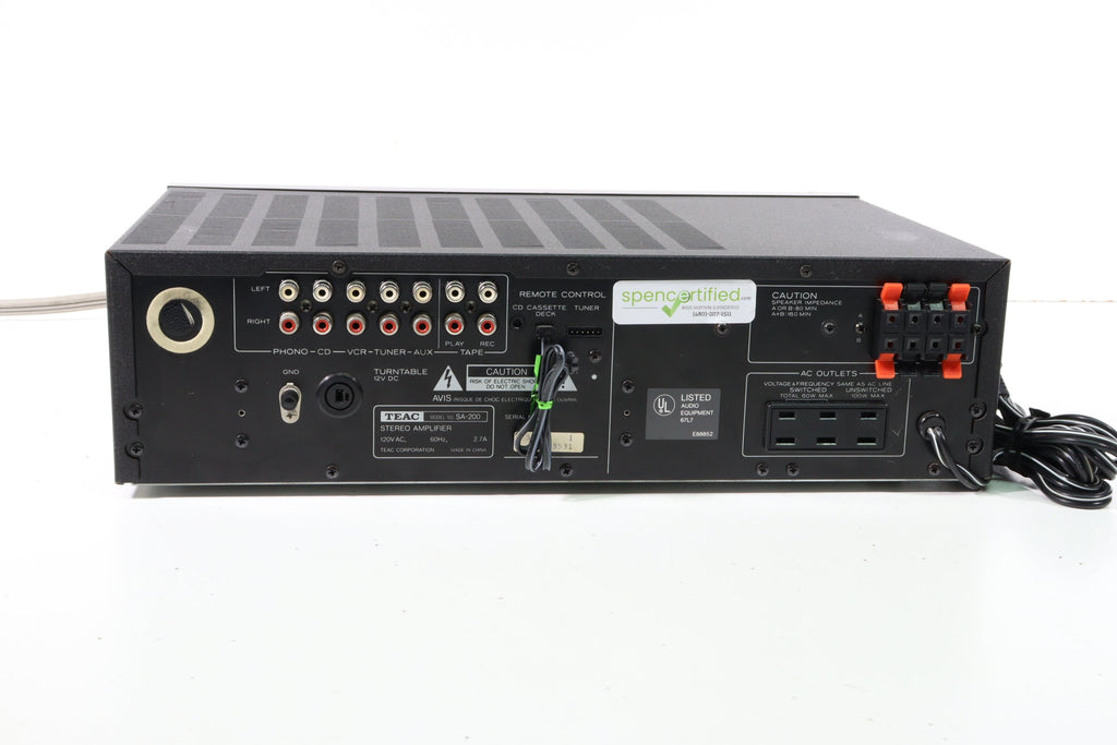 Teac SA-200 DC Integrated Stereo Amplifier