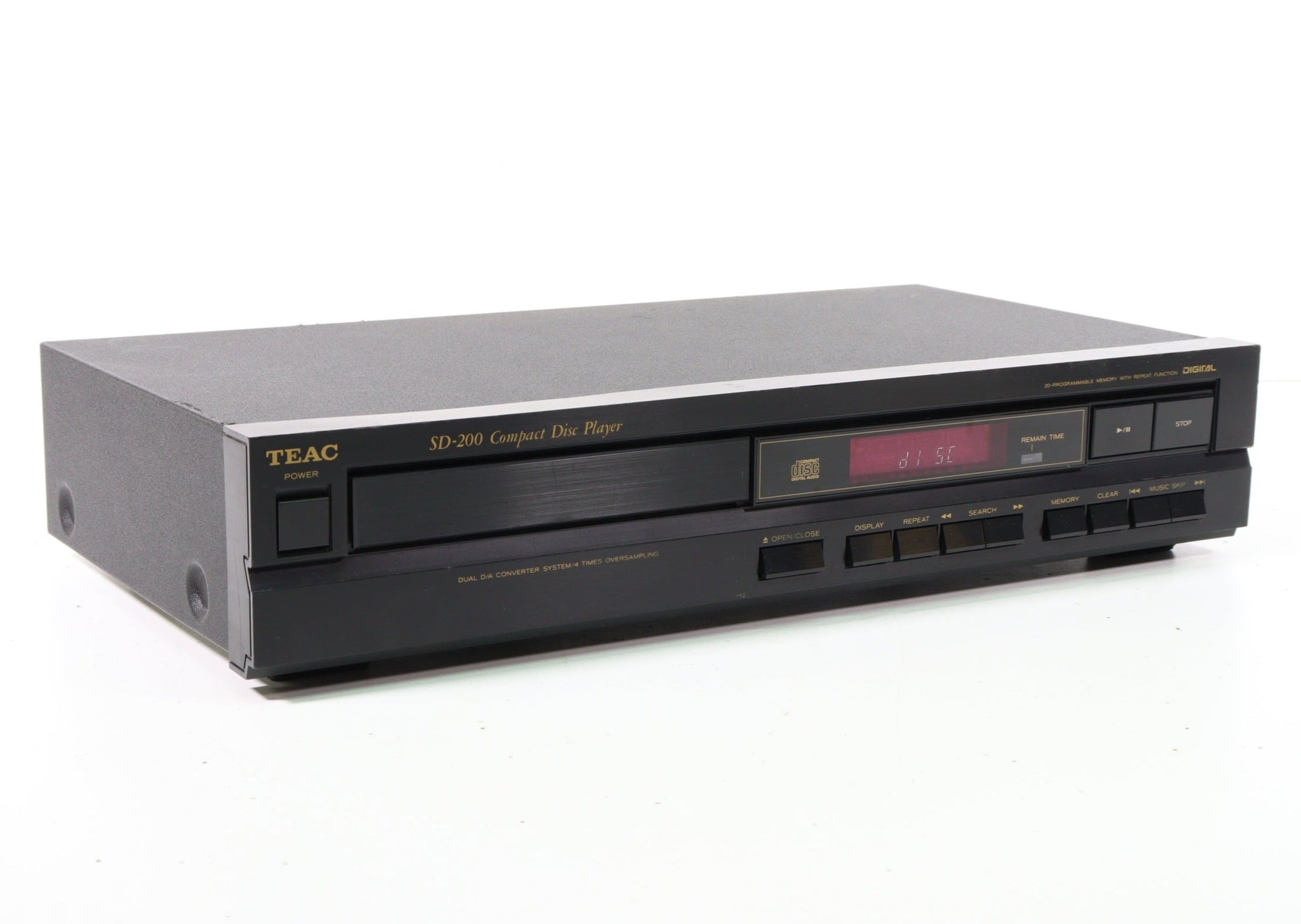 Teac SD-200 CD Compact Disc Player Made in Japan