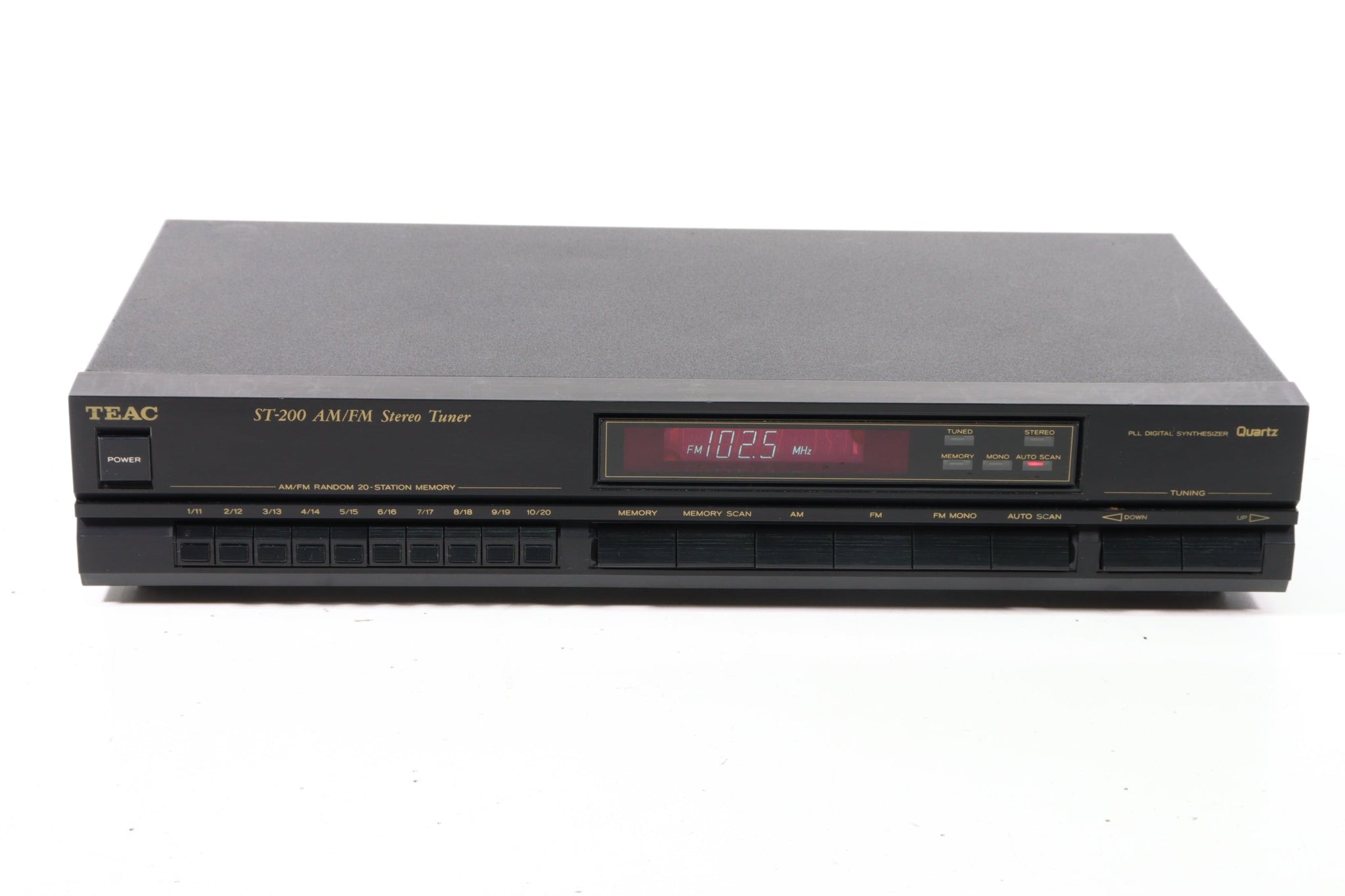 Teac ST-200 AM FM Stereo Tuner PLL Digital Synthesizer