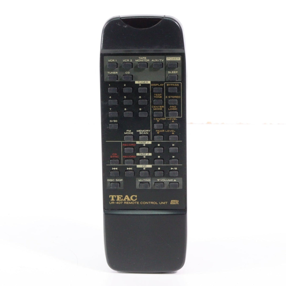 Teac UR-407 Remote Control for Audio Video Surround Receiver AG-SV5150 ...