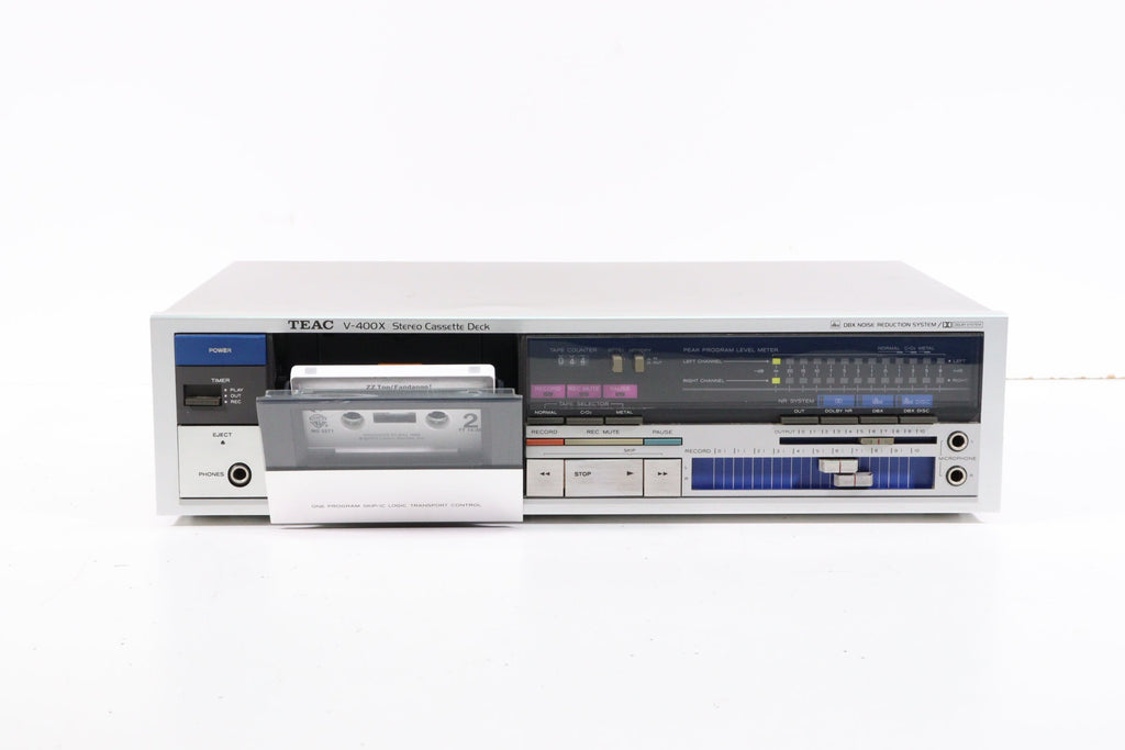 Teac V-400X Stereo Cassette Deck with DBX Noise Reduction