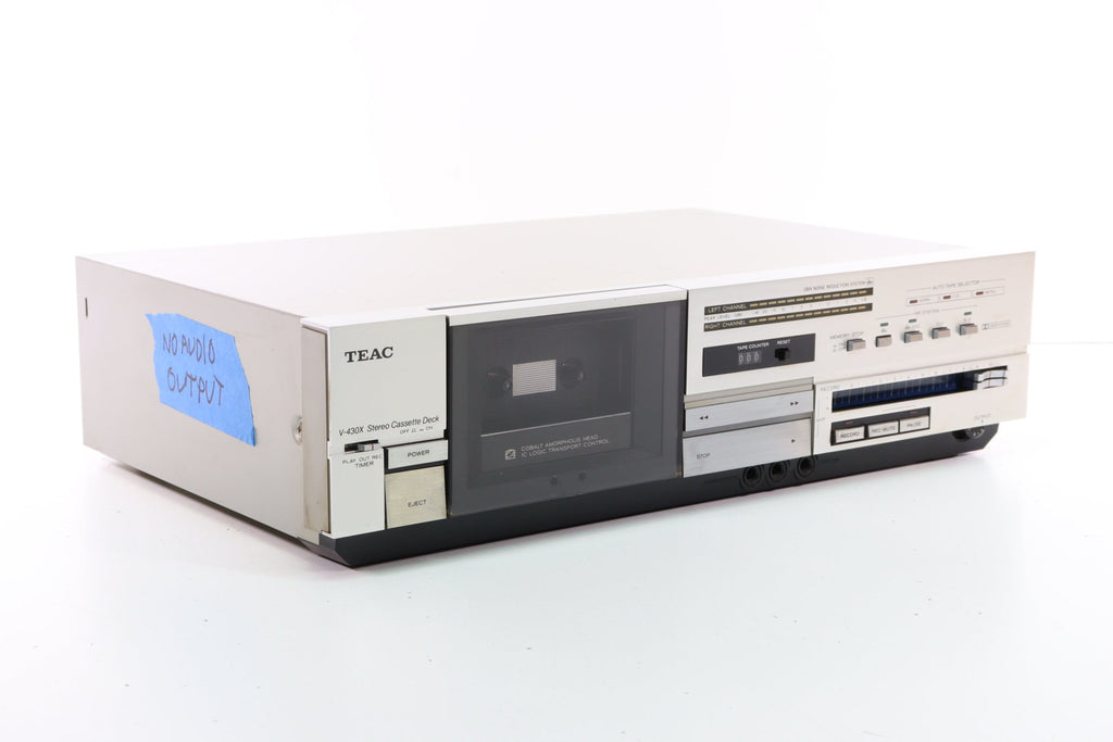 Teac V-430X Stereo Cassette Deck (NO AUDIO OUTPUT)