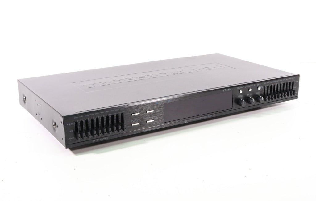 Technical Pro EQ5400 Dual 10-Band Graphic Equalizer (with Original Box