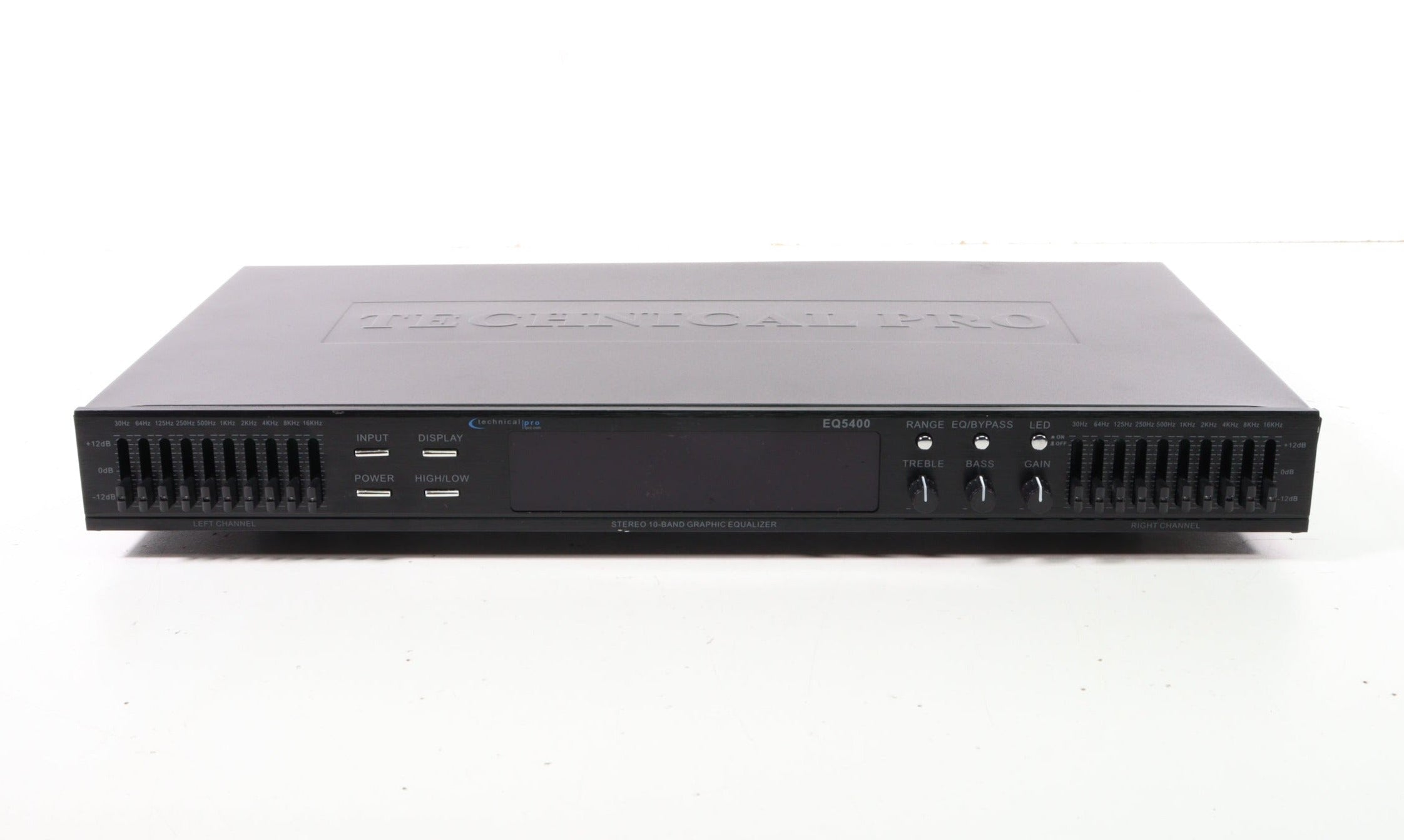 Technical Pro EQ5400 Dual 10-Band Graphic Equalizer (with Original Box ...