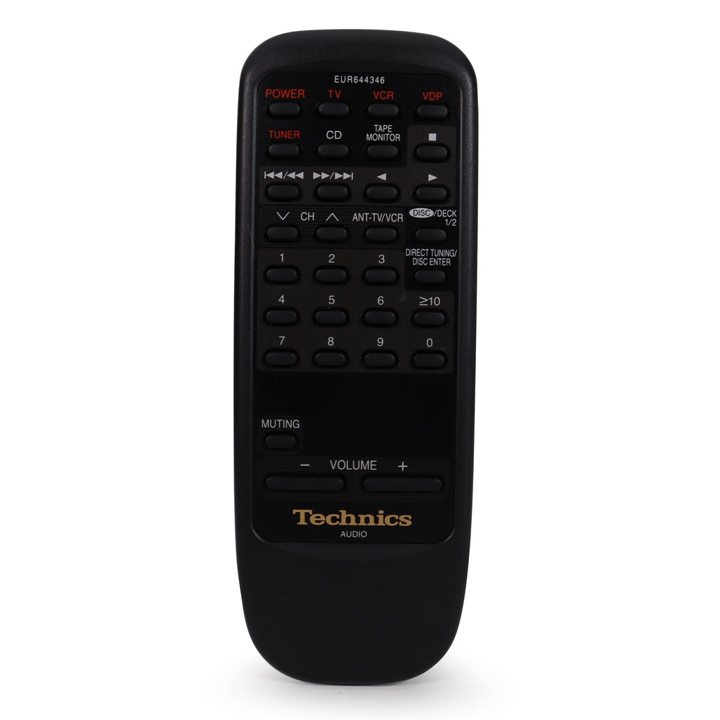 Technics EUR644346 Remote Control for AV Receiver SA-EX110 and More