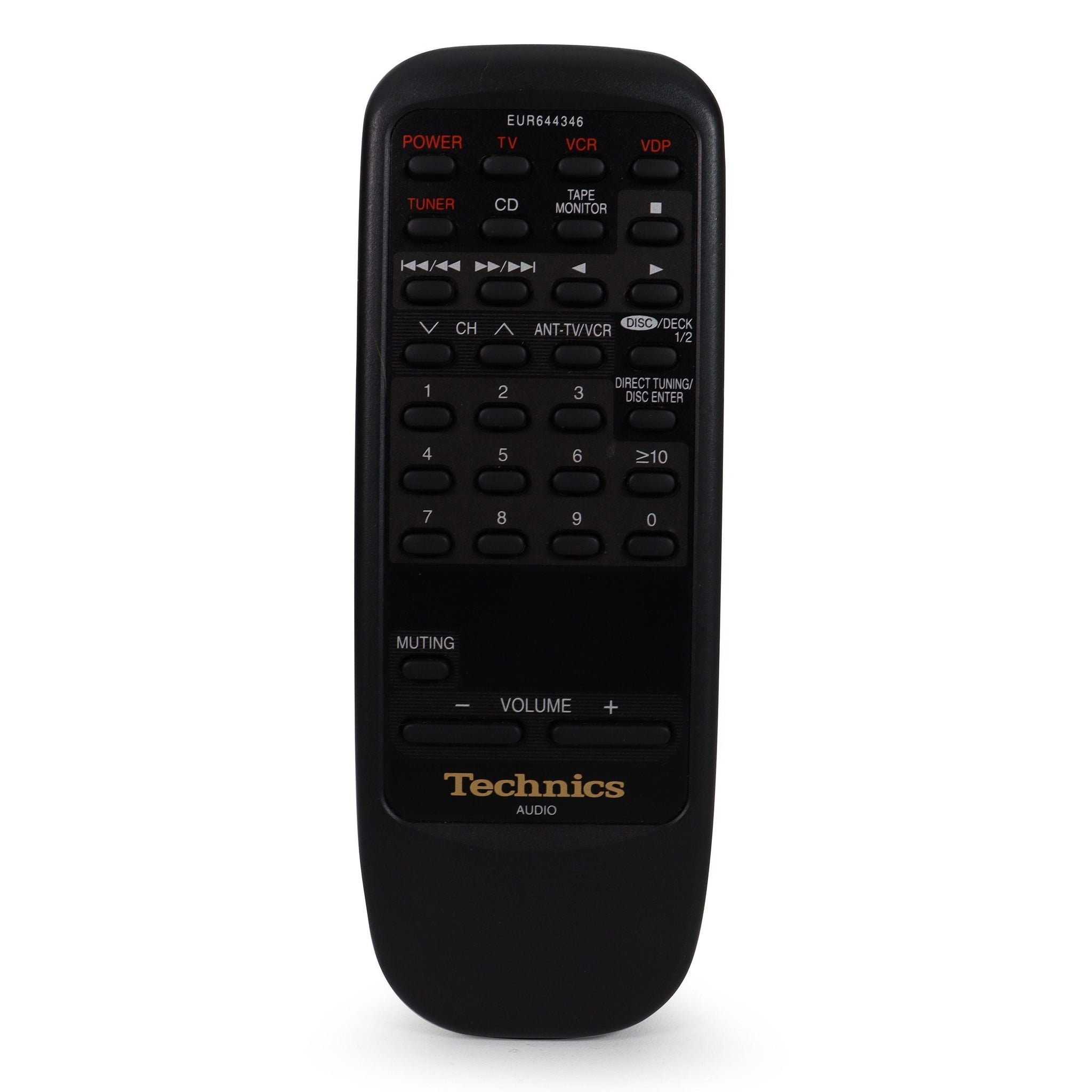 Technics EUR644346 Remote Control for AV Receiver SA-EX110 and More