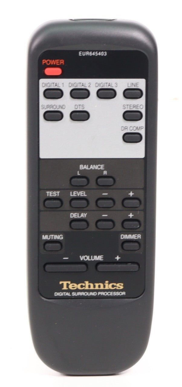 Technics EUR645403 Remote Control for Digital Surround Processor SH-AC