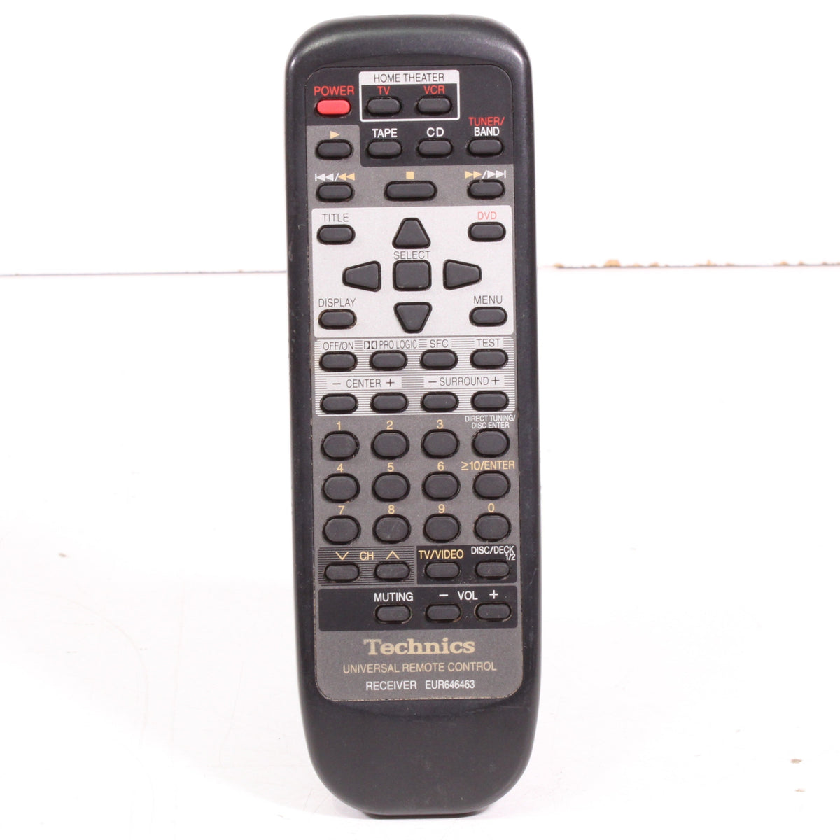 Technics EUR646463 Remote Control for Receiver SA-AX720 — SpenCertified
