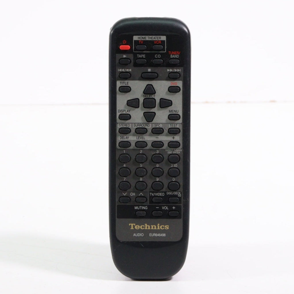 Technics EUR646498 Remote Control for Component Audio System SD-S9225