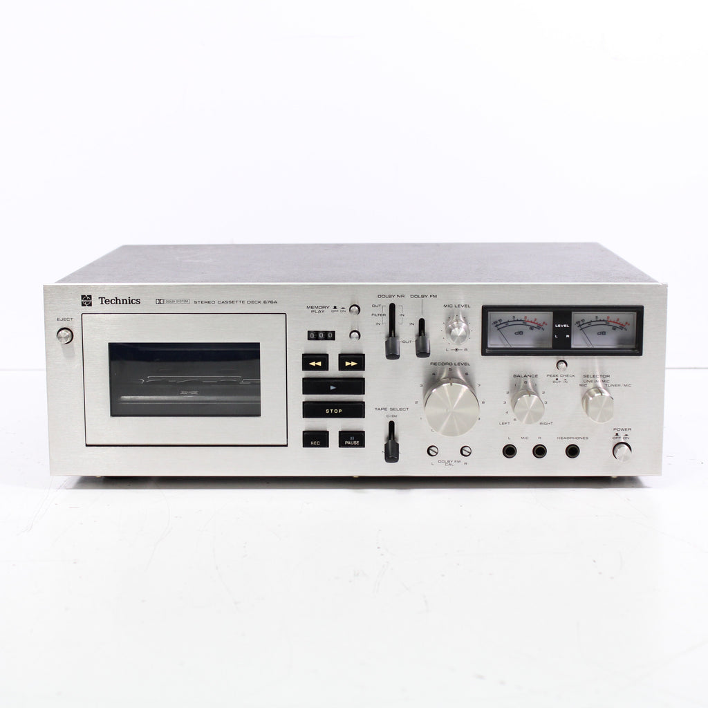 Technics RS-676AUS Vintage Single Stereo Cassette Deck (1974-77)