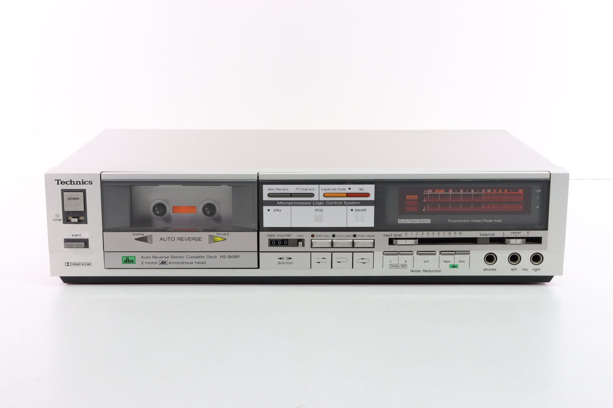 Technics RS-B68R Auto Reverse Stereo Cassette Deck (NO PLAY ...