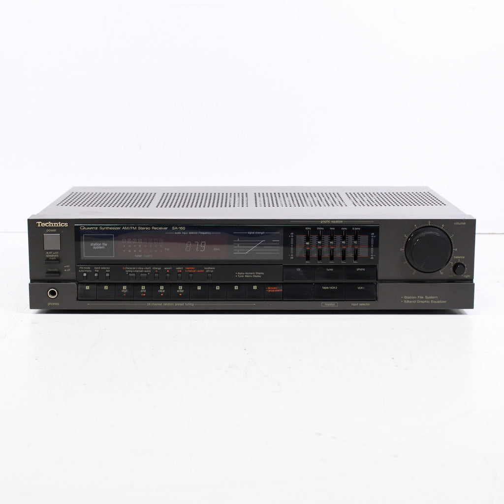 Technics SA-160 AM/FM Stereo Receiver (1988) (NO REMOTE)