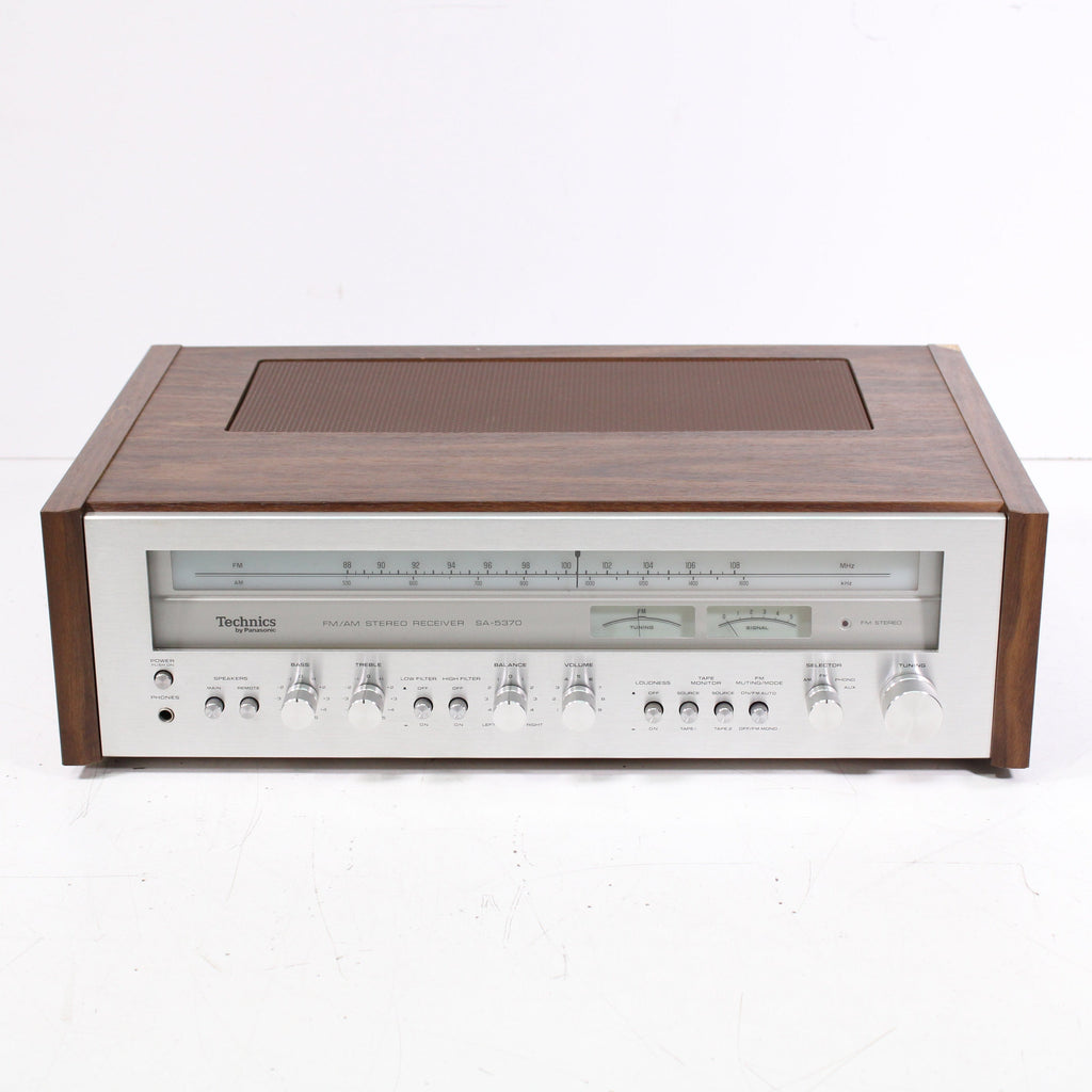 Technics SA-5370 Vintage AM/FM Stereo Receiver Silver Face (1977)