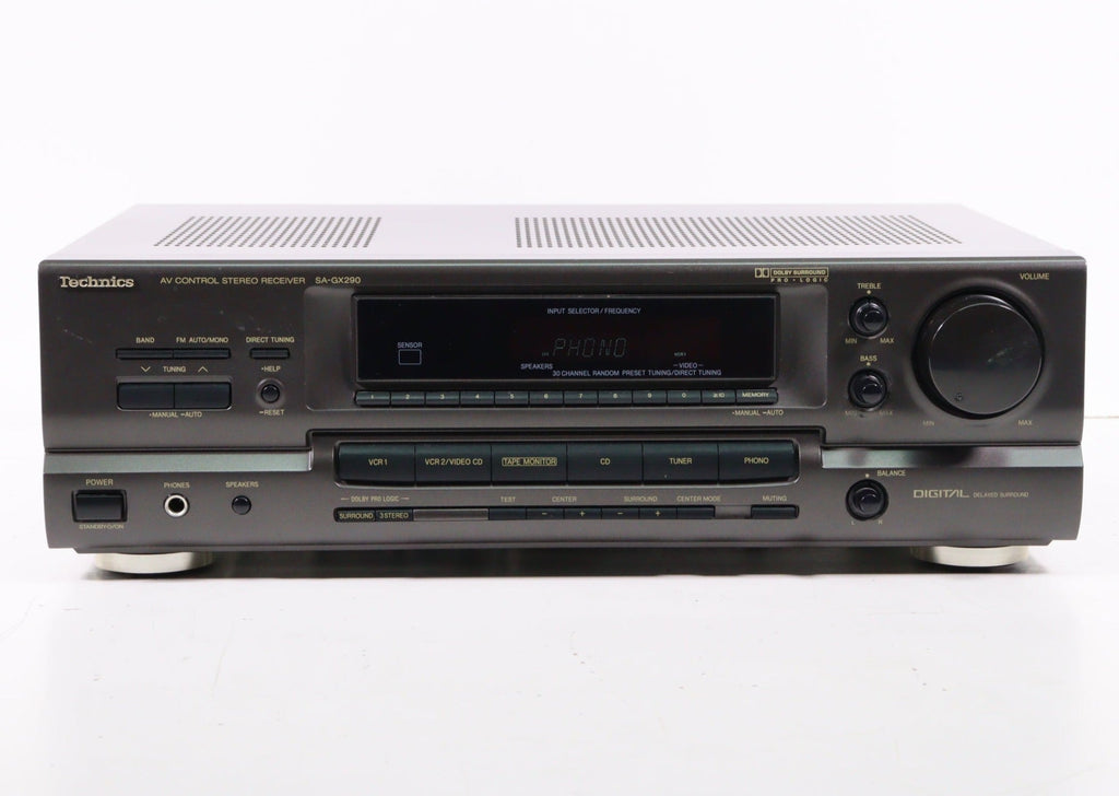 Technics SA-GX290 AV Control Stereo Receiver (NO REMOTE)