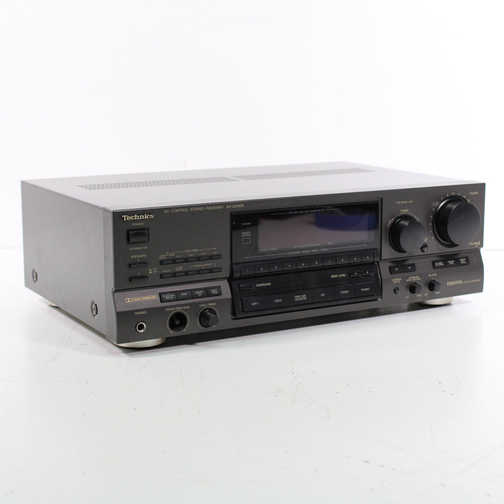 Technics SA-GX303 AV Control Stereo Receiver with Phono (1991) (NO REM
