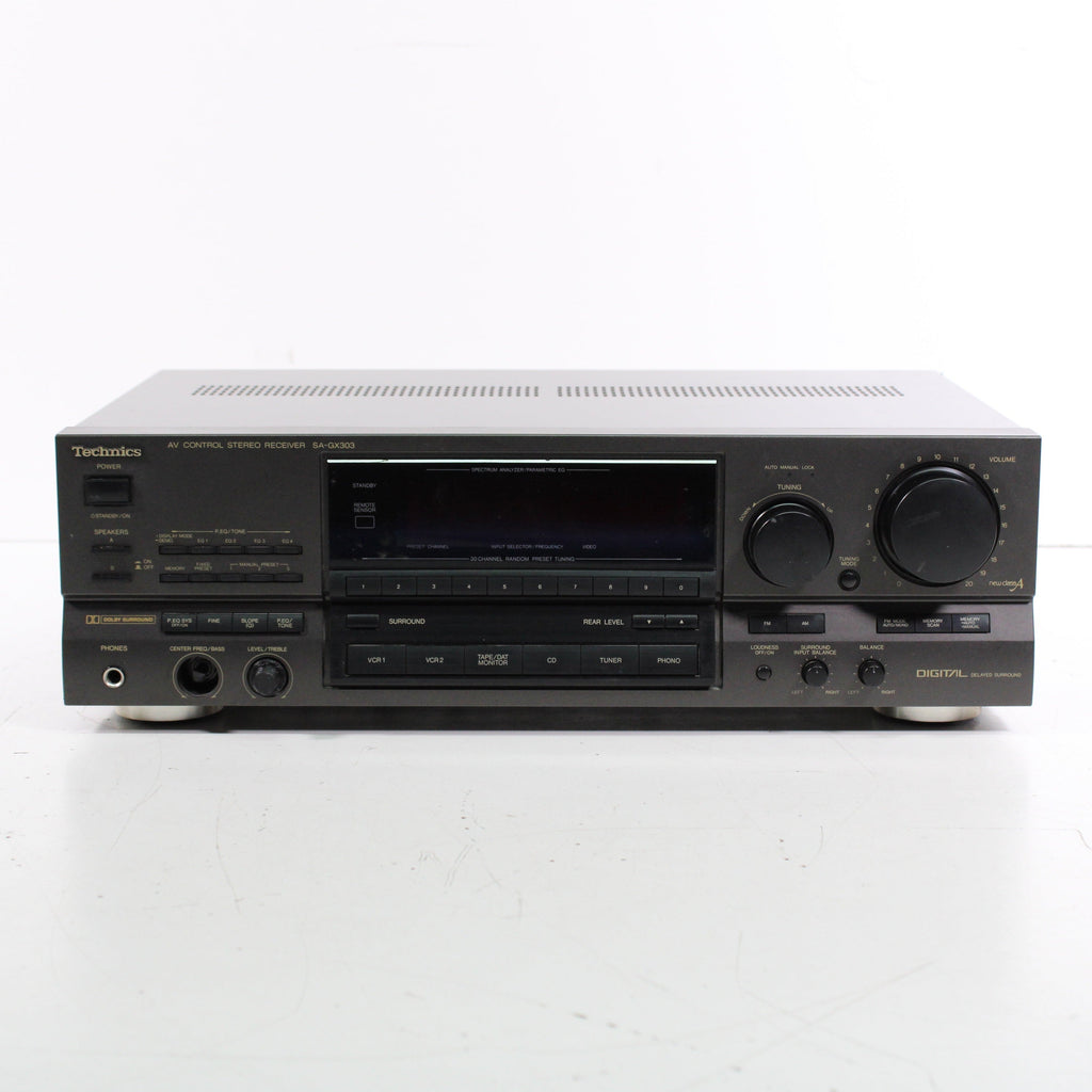 Technics SA-GX303 AV Control Stereo Receiver with Phono (1991) (NO REM