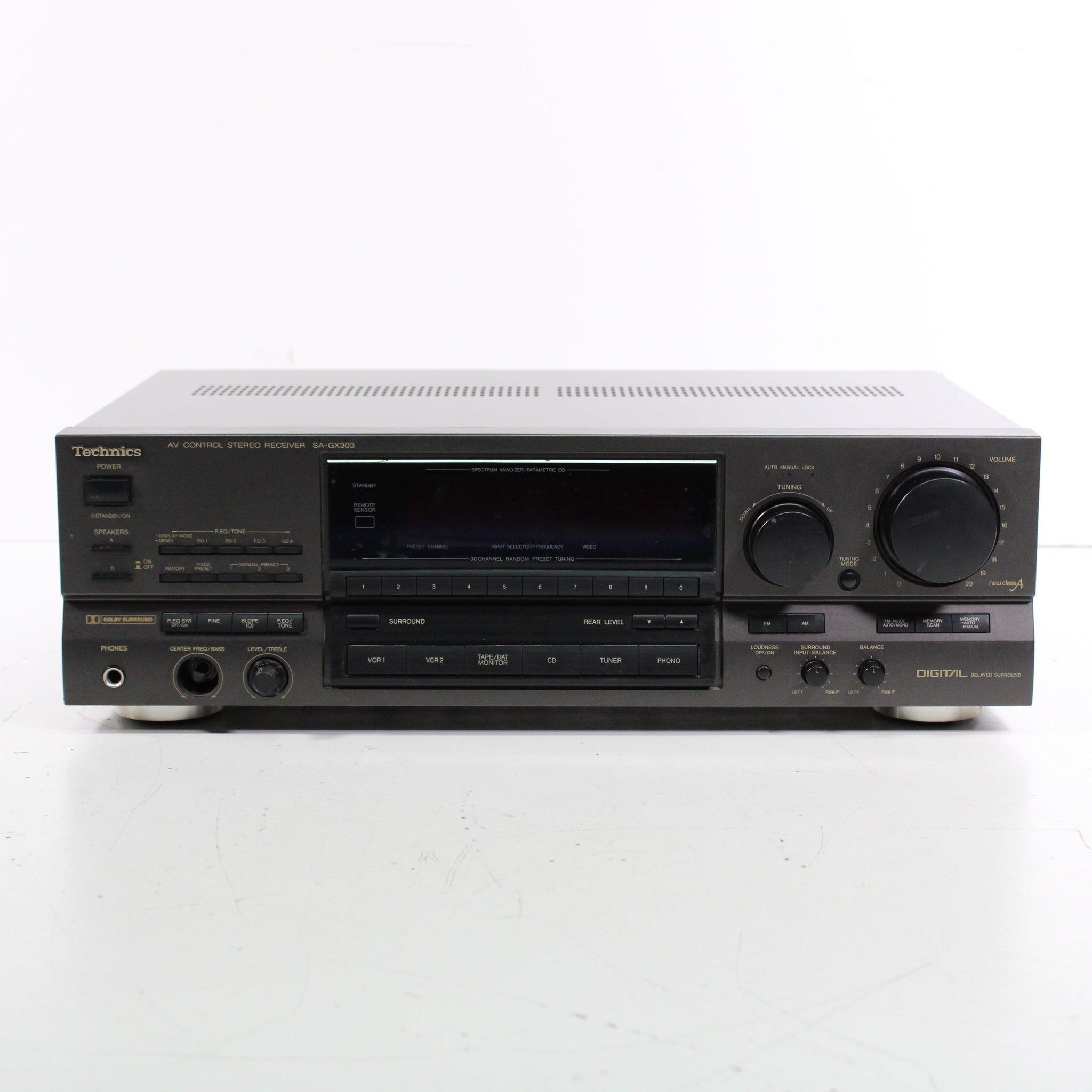 Technics SA-GX303 AV Control Stereo Receiver with Phono (1991) (NO REM