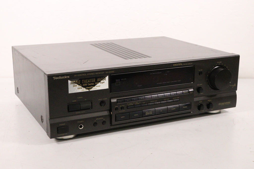 Technics SA-GX350 AV Control Stereo Receiver (NO REMOTE)