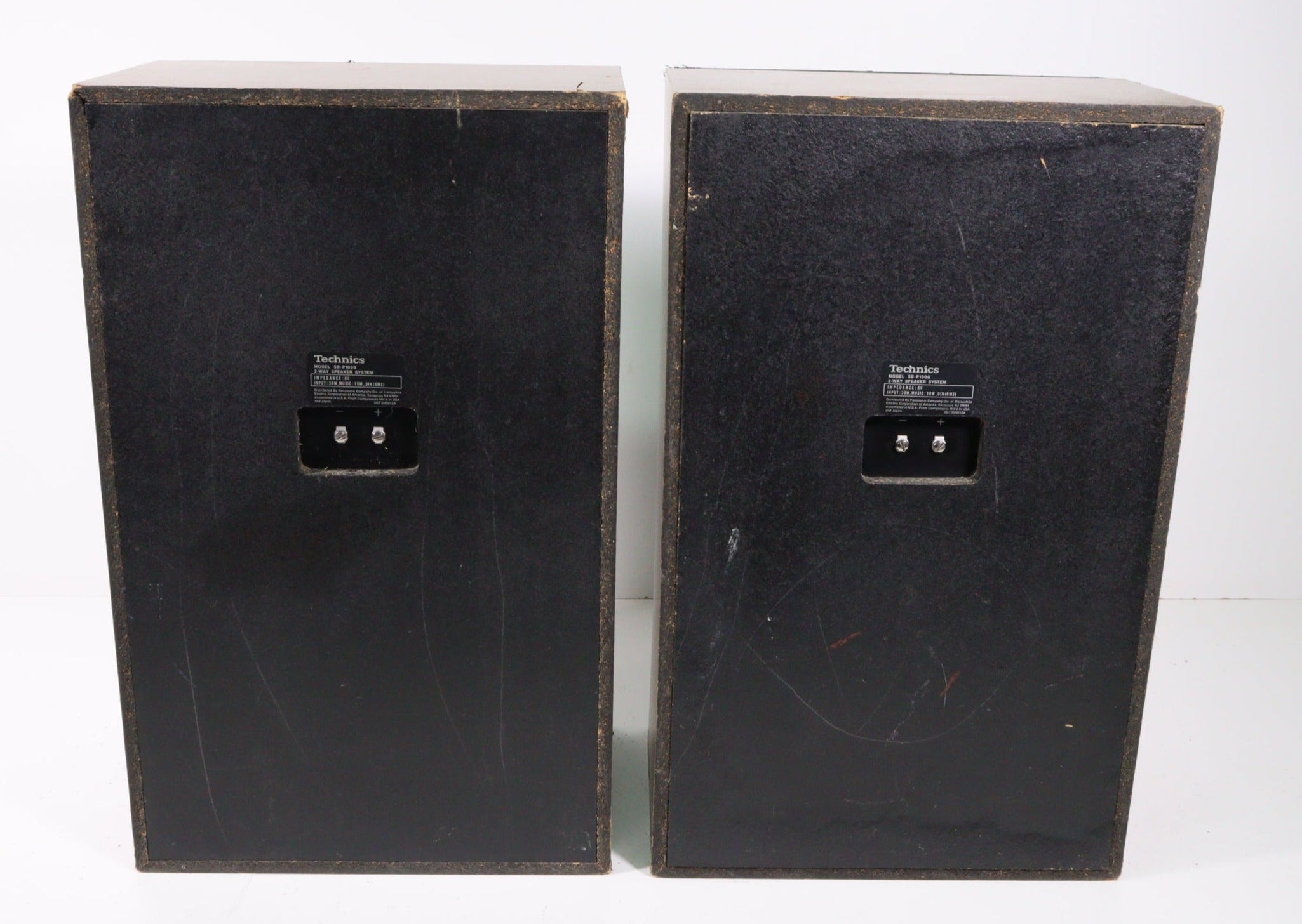 Technics SB-P1000 Linear Phase 2-Way Speaker Pair — SpenCertified