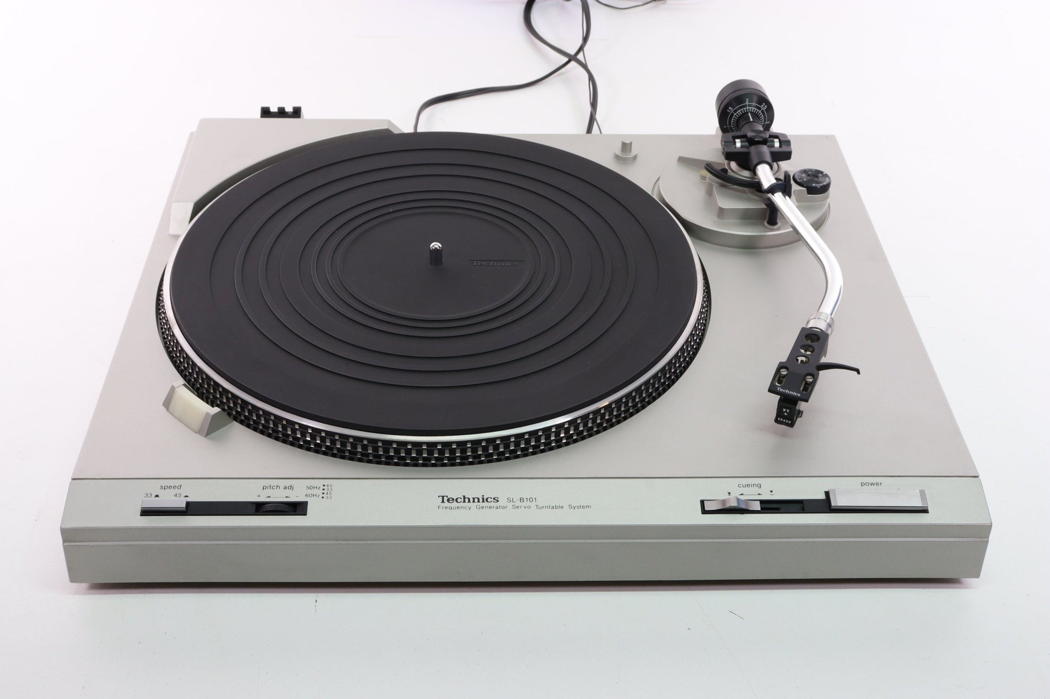 Technics SL-B101 Frequency Generator Servo Turntable System Silver