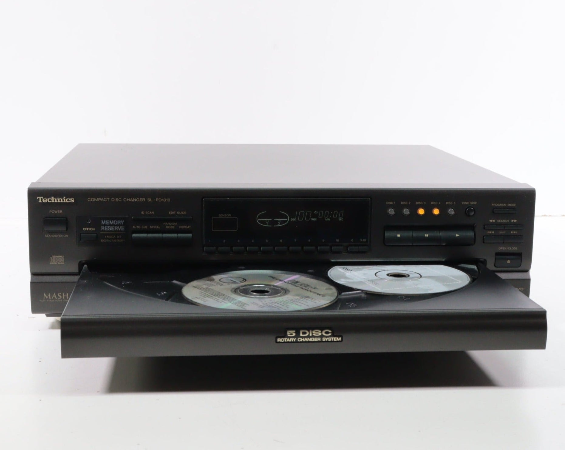 Technics SL-PD1010 5-Disc CD Player Rotary Changer System — SpenCertified