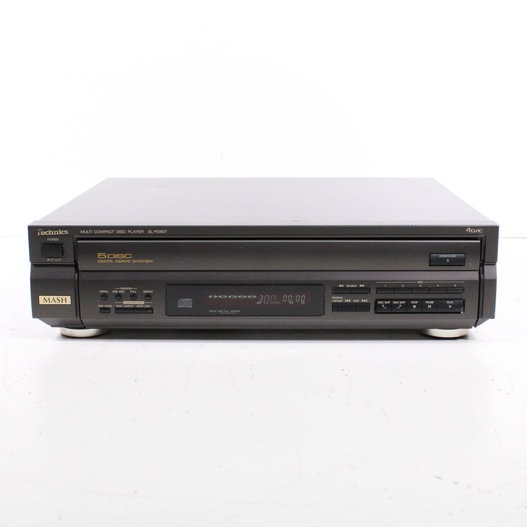 Technics SL-PD607 5-Disc CD Changer Multi Compact Disc Player (1991)