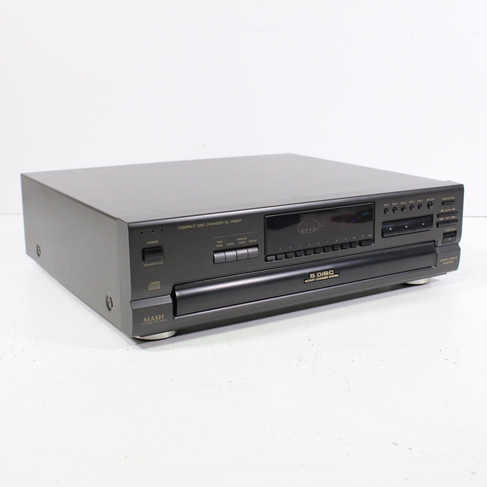 Technics SL-PD687 5-Disc Carousel CD Changer Compact Disc Player (1995