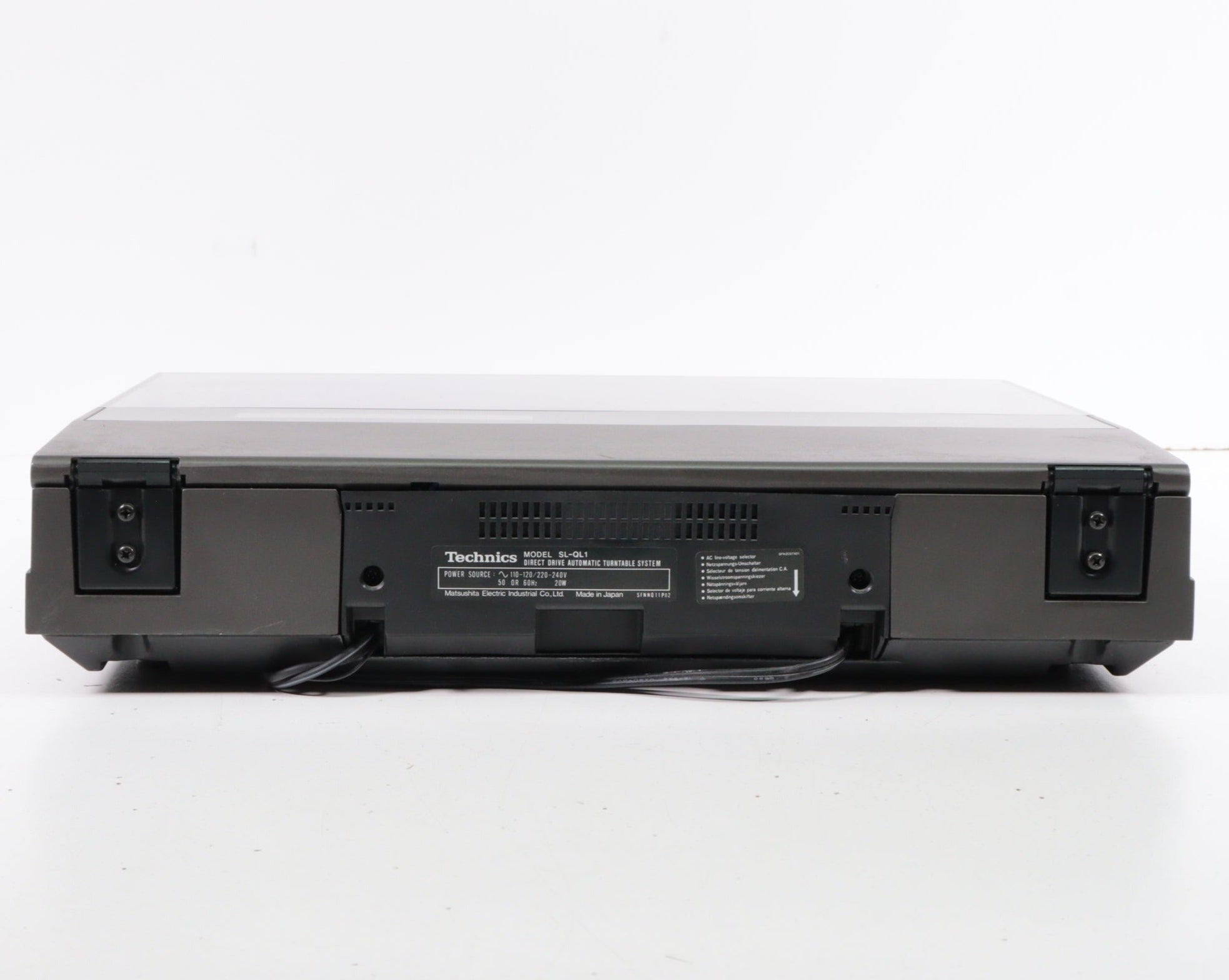 Technics SL-QL1 Direct Drive Automatic Turntable System — SpenCertified