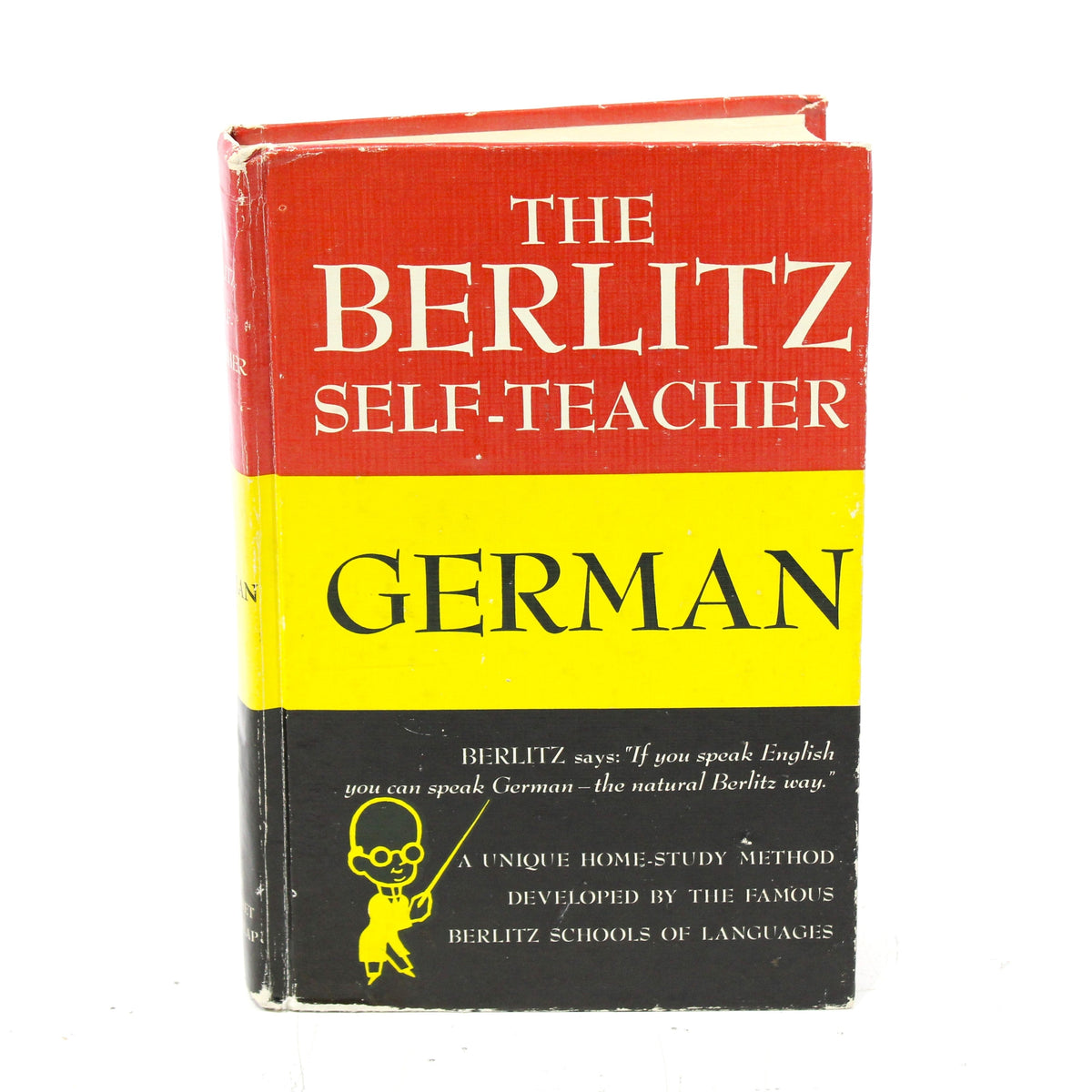 The Berlitz Self-Teacher: German Hardcover Book (1950) — SpenCertified