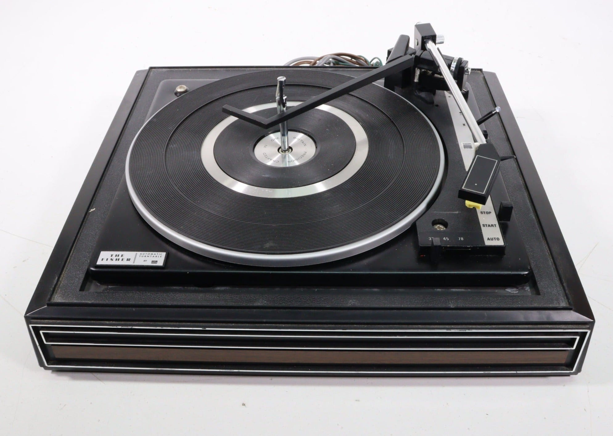 The Fisher by BSR PC-5 C142A Automatic Turntable — SpenCertified